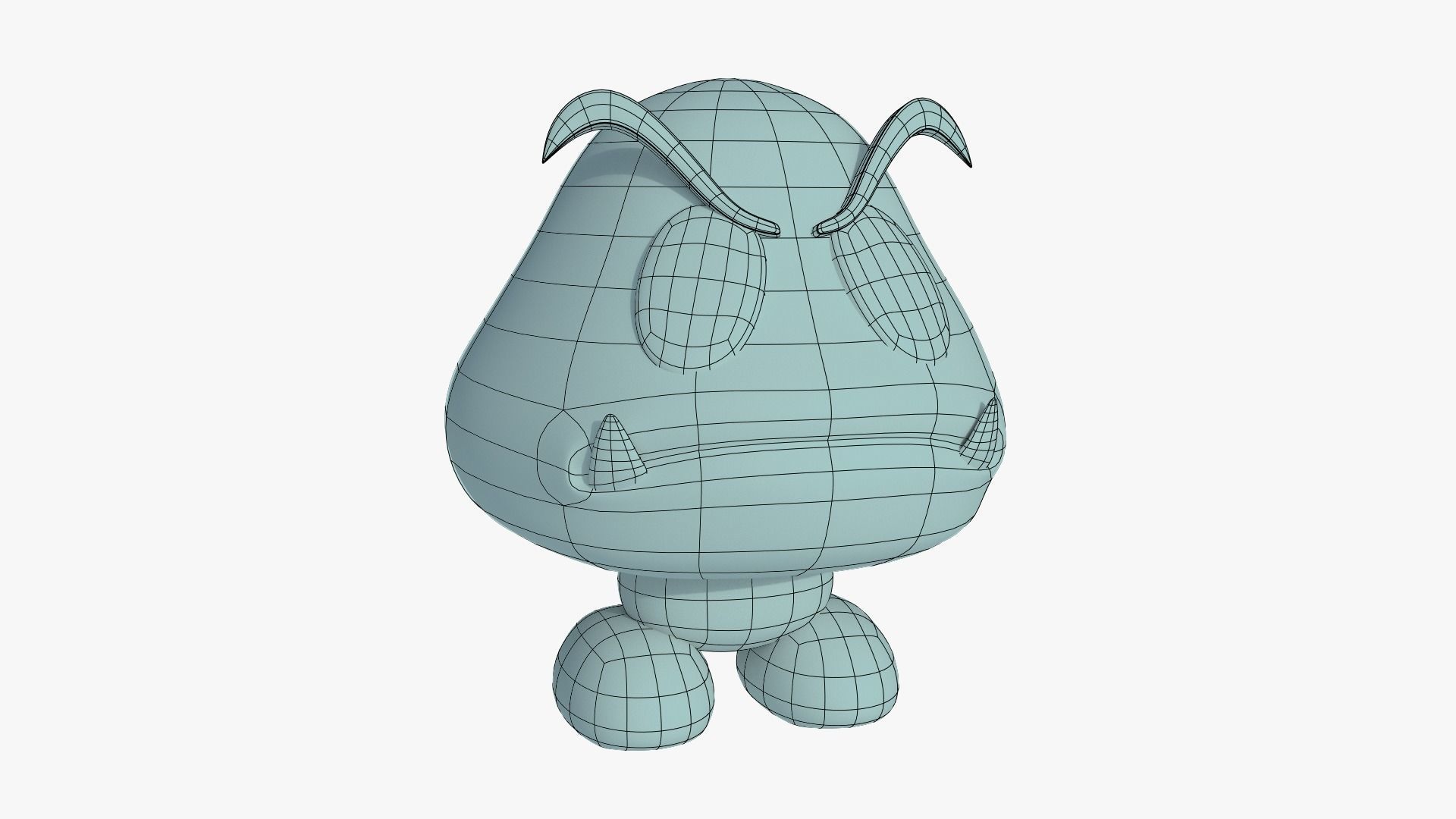 Goomba - Mario 3D model | CGTrader