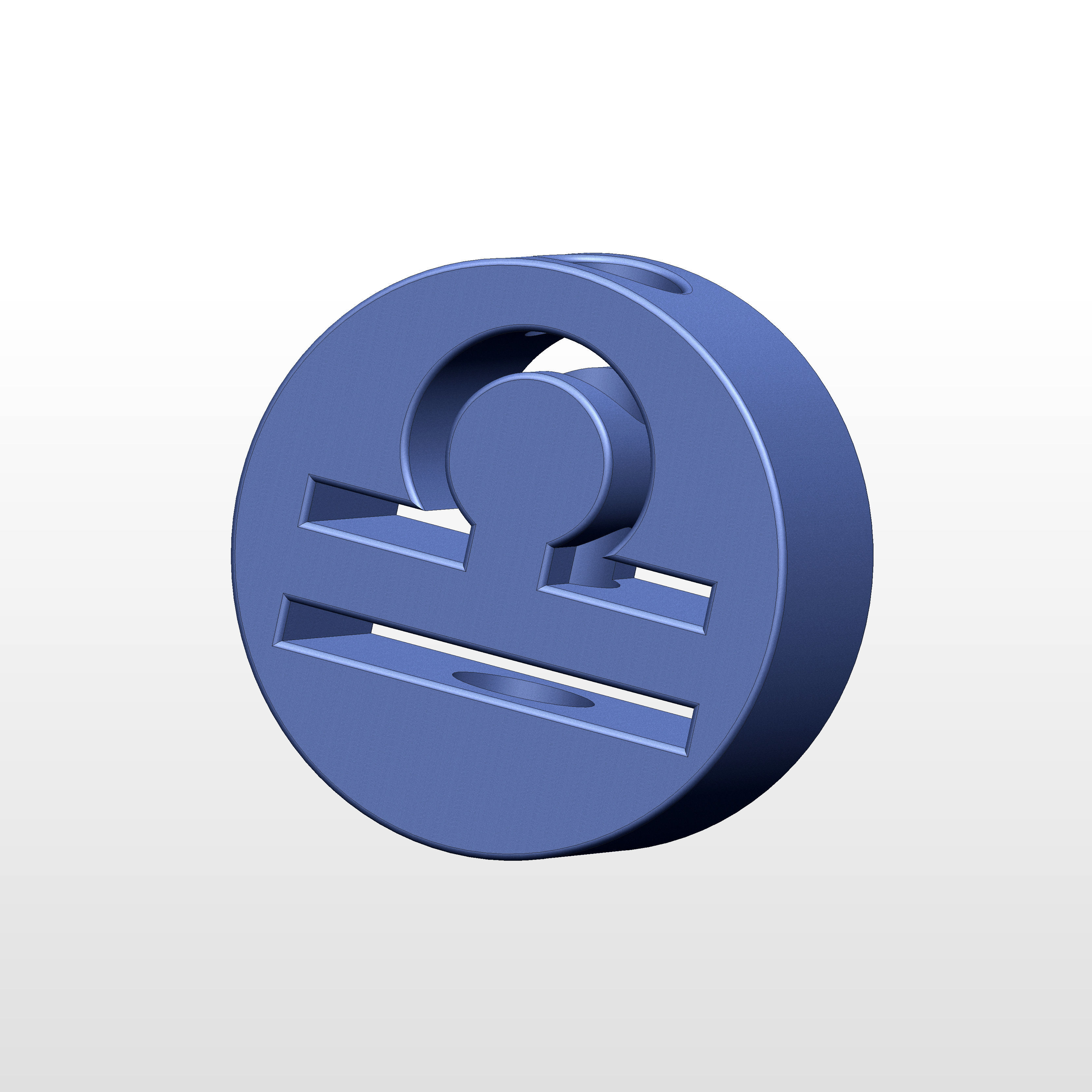 the Libra zodiac sign 3D model 3D printable | CGTrader