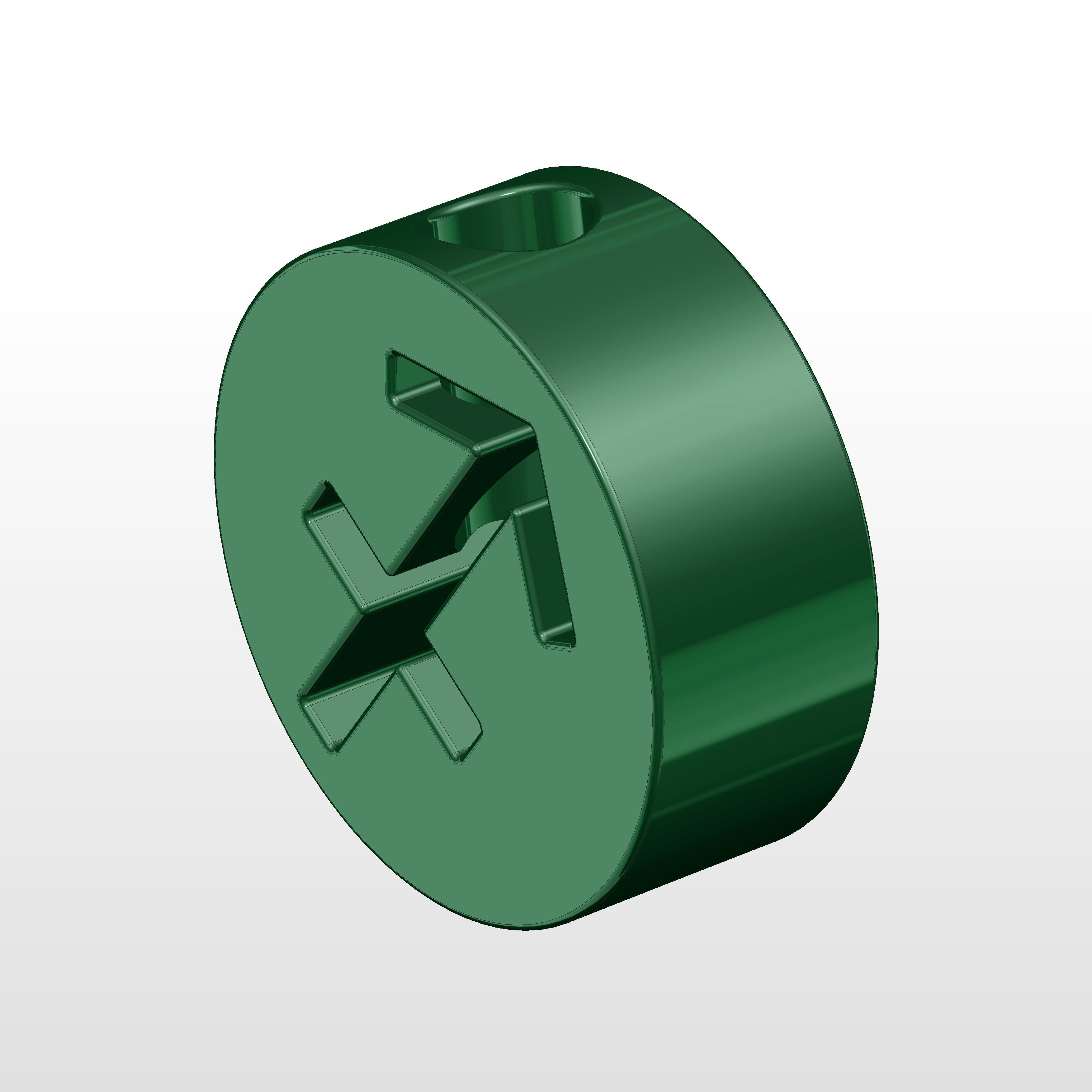 3Dprintable straw topper Sagittarius symbol 3D model 3D printable ...