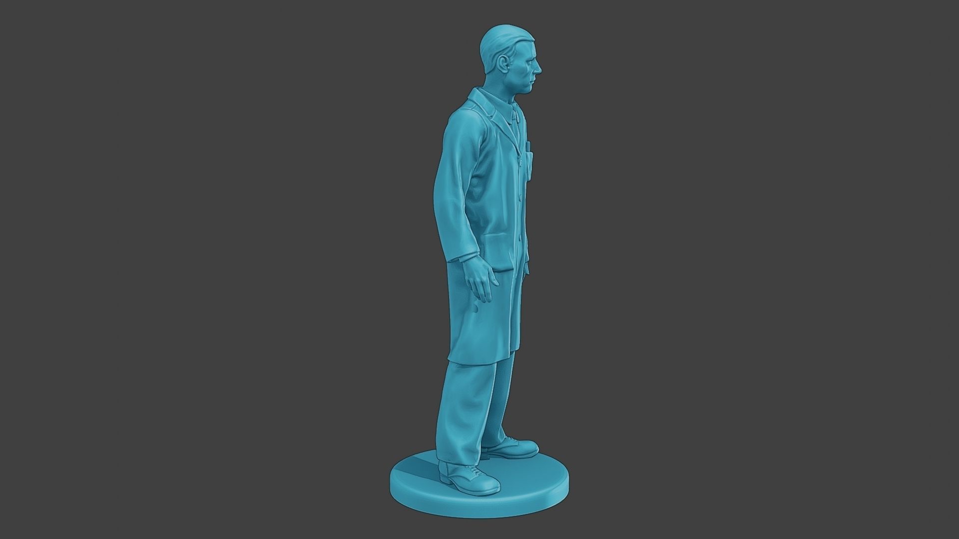 Scientist Male SM1 001 3D model 3D printable | CGTrader