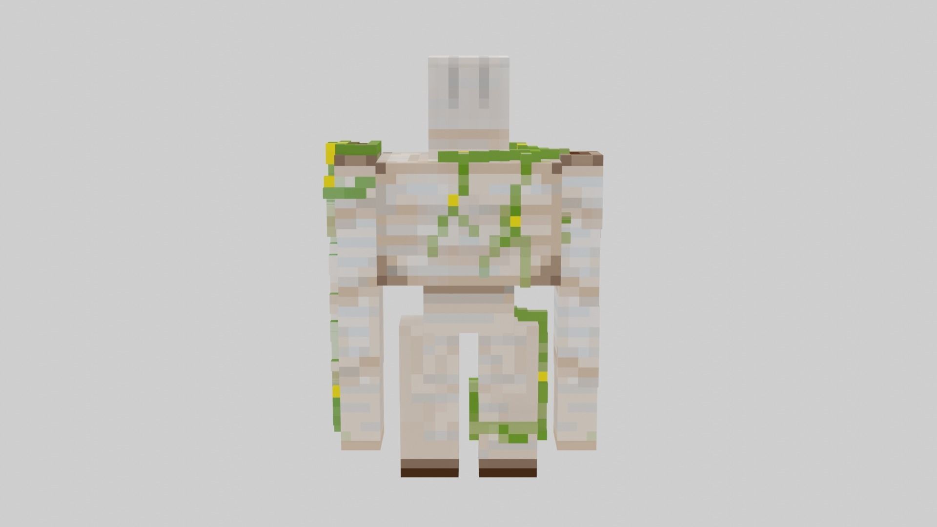 Iron Golem 3D model animated rigged | CGTrader