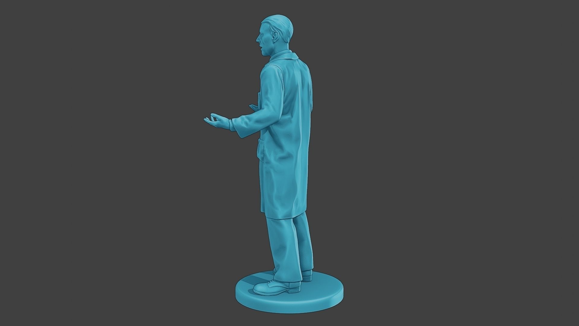 Scientist Male SM1 003 3D model 3D printable | CGTrader
