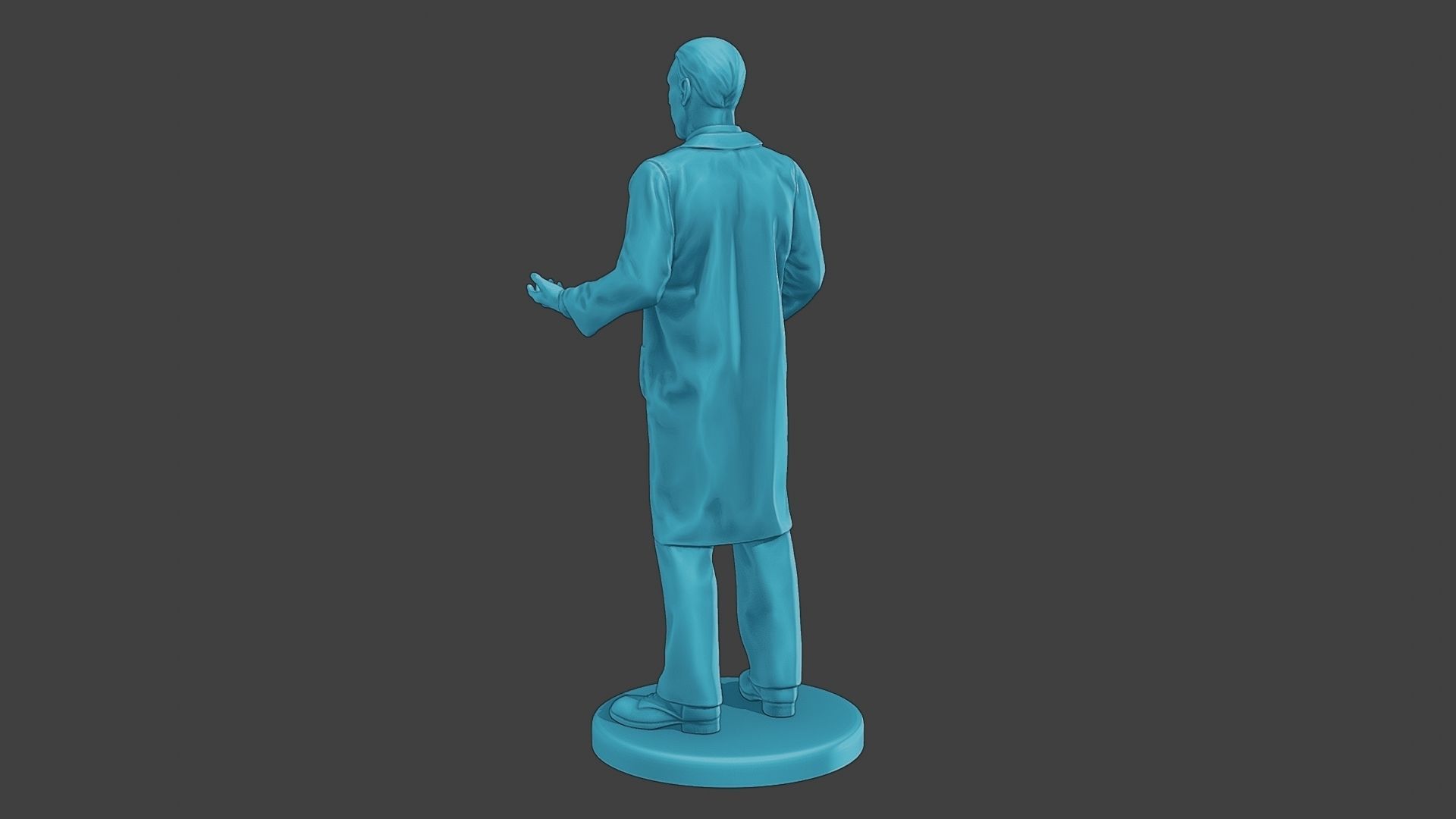 Scientist Male SM1 003 3D model 3D printable | CGTrader