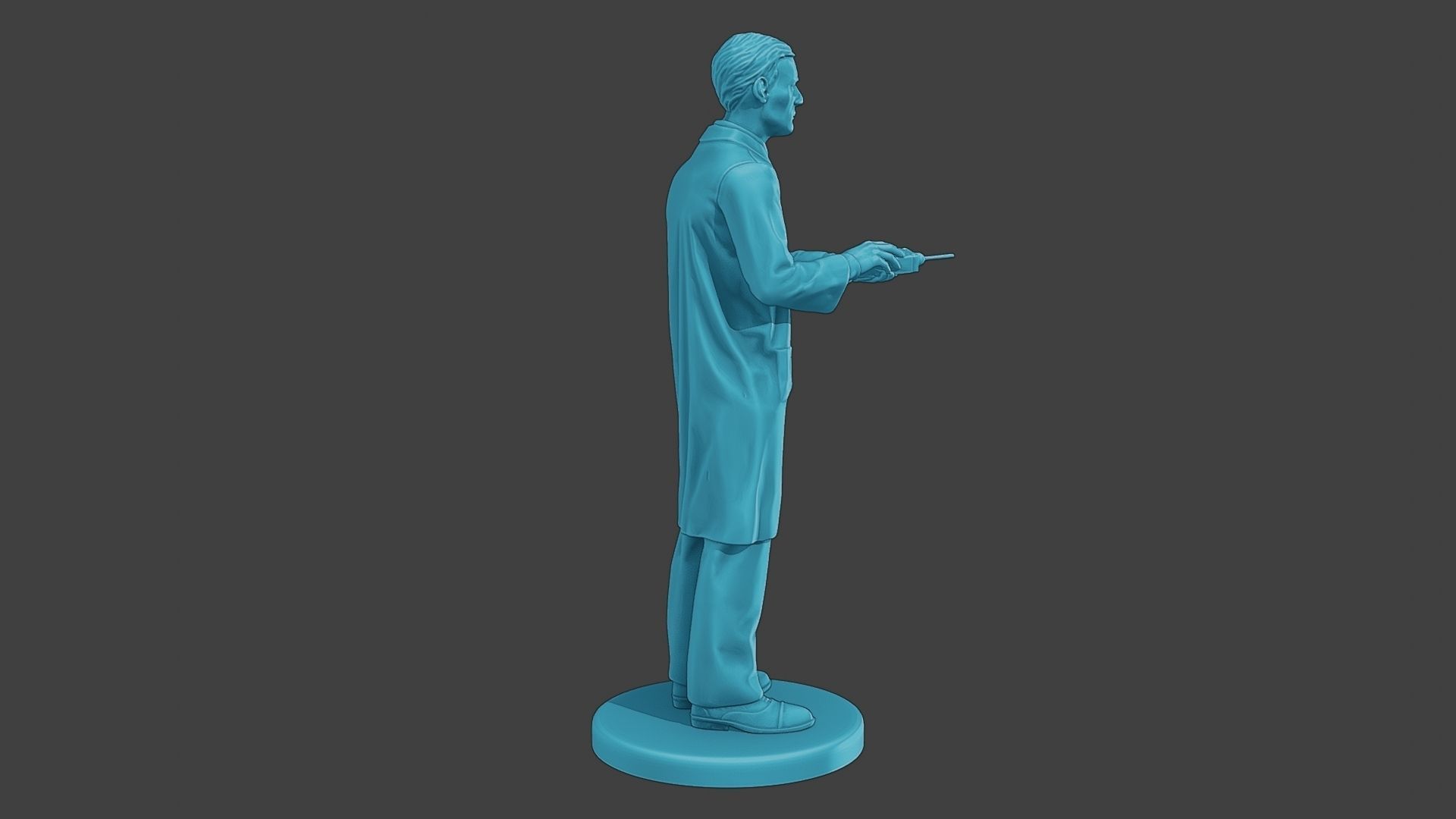 Scientist Male SM1 005 3D model 3D printable | CGTrader