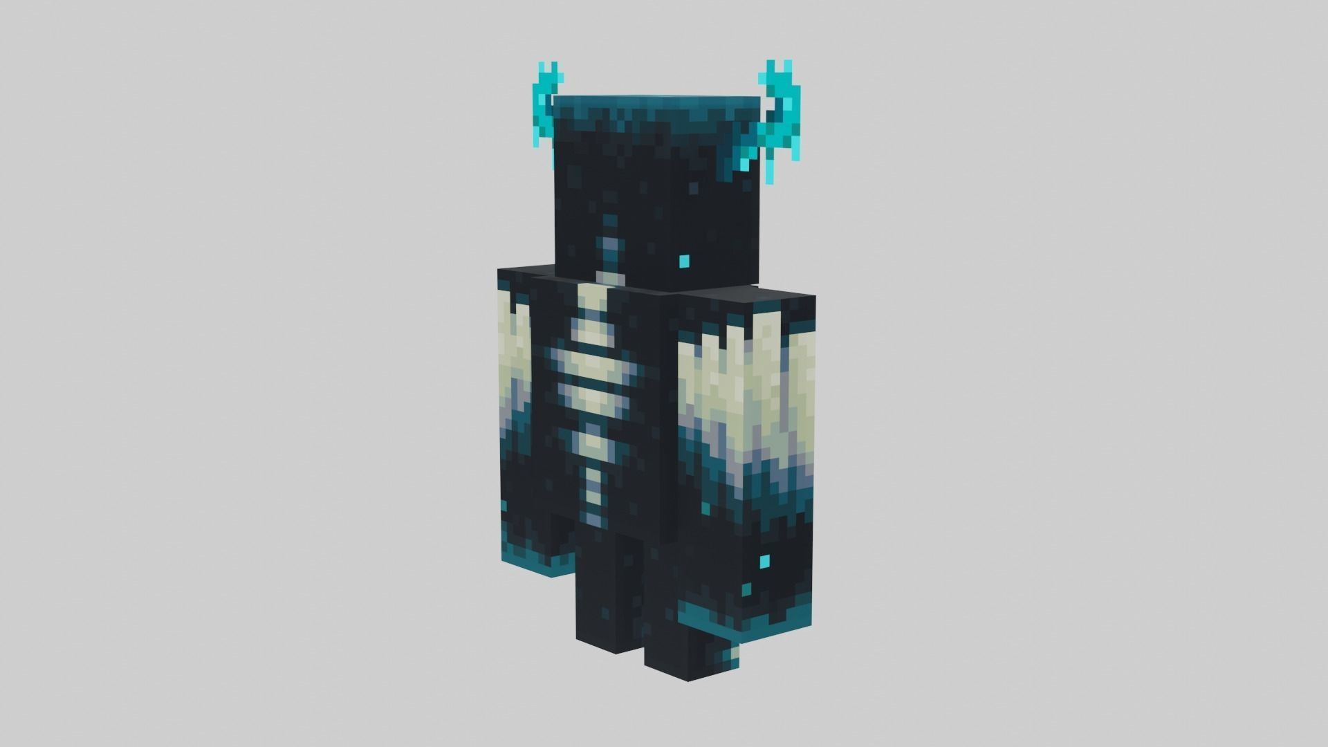 3D model Minecraft Warden VR / AR / low-poly | CGTrader