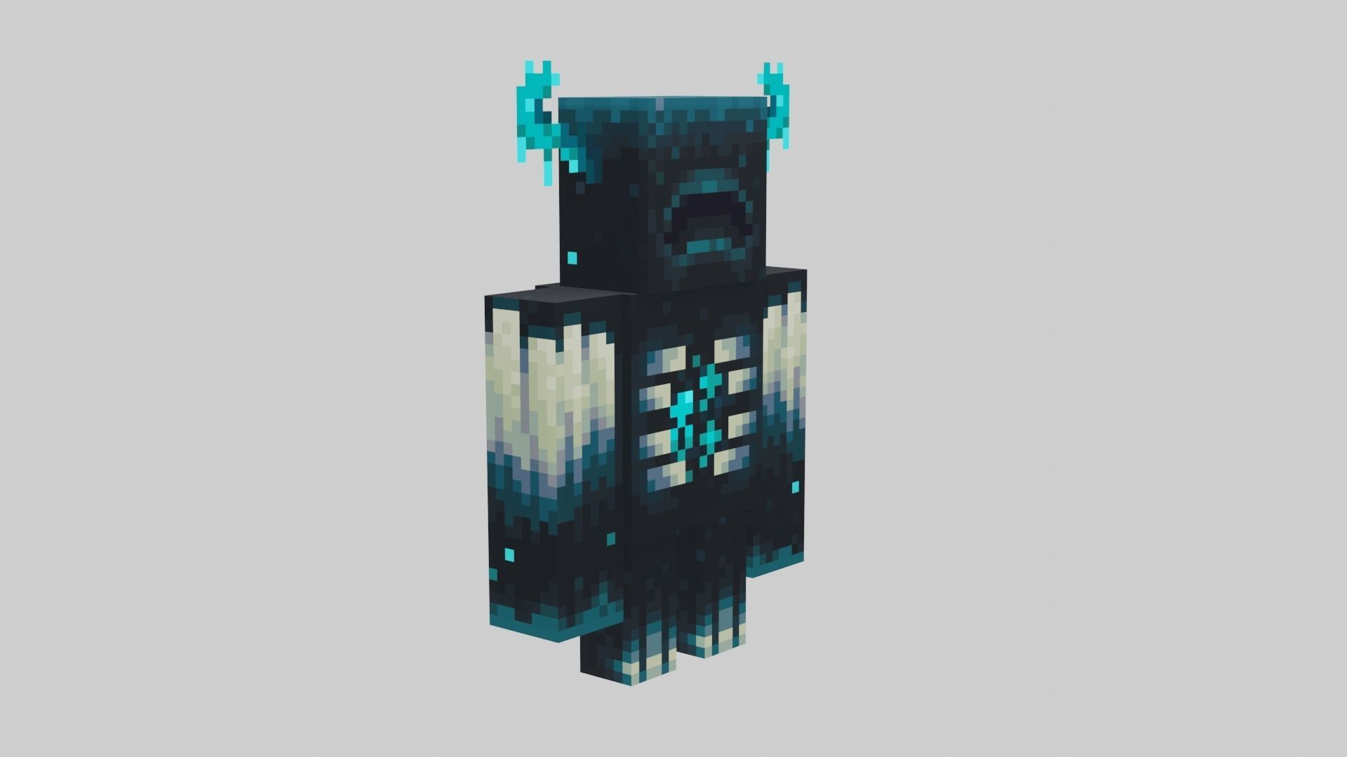 3D model Minecraft Warden VR / AR / low-poly | CGTrader