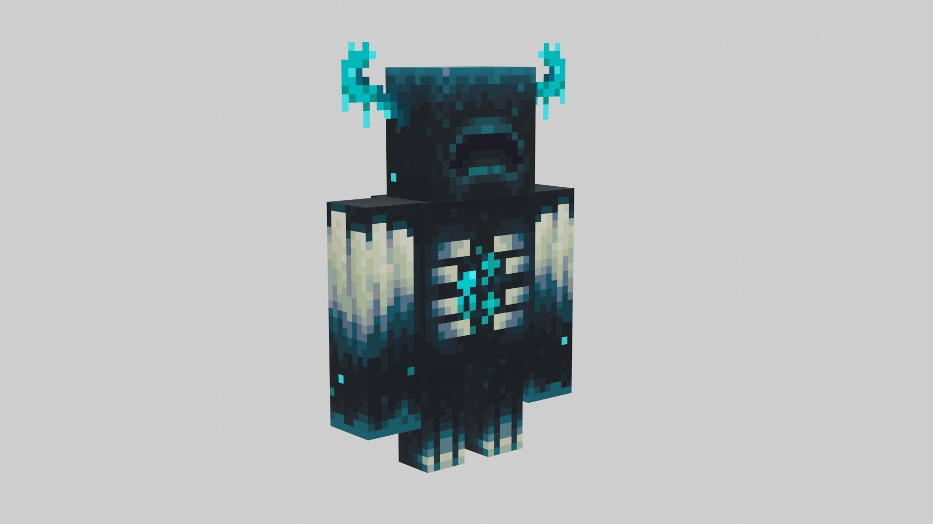 3D model Minecraft Warden VR / AR / low-poly | CGTrader