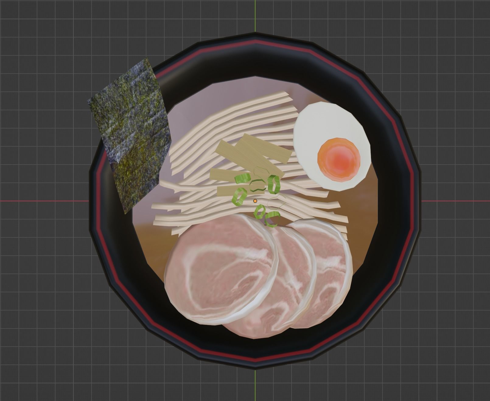 Ramen bowl free VR / AR / low-poly 3D model | CGTrader