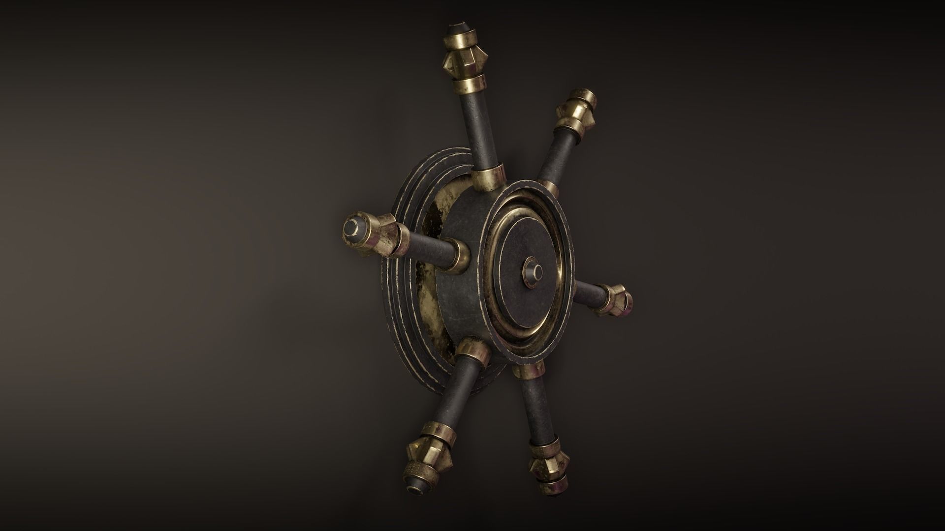 3D model Wheel Lever Mechanism VR / AR / low-poly | CGTrader