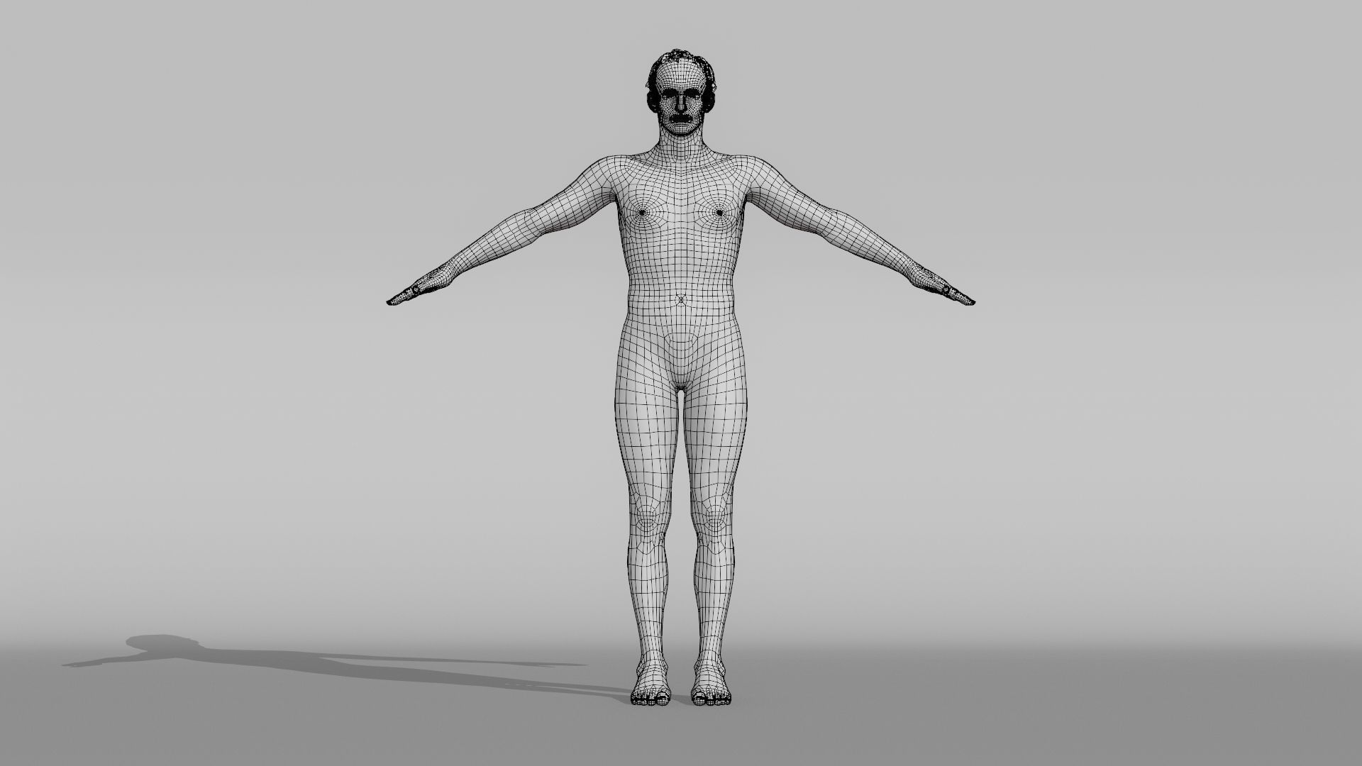 3D model Realistic Male Character - Graham VR / AR / low-poly | CGTrader