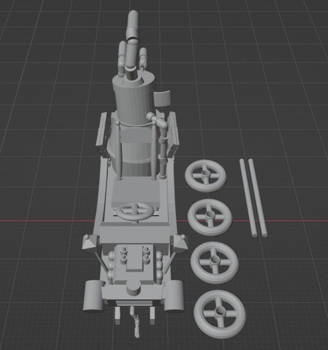 wacky races look like - the arkansas chuggabug 3D model 3D printable ...