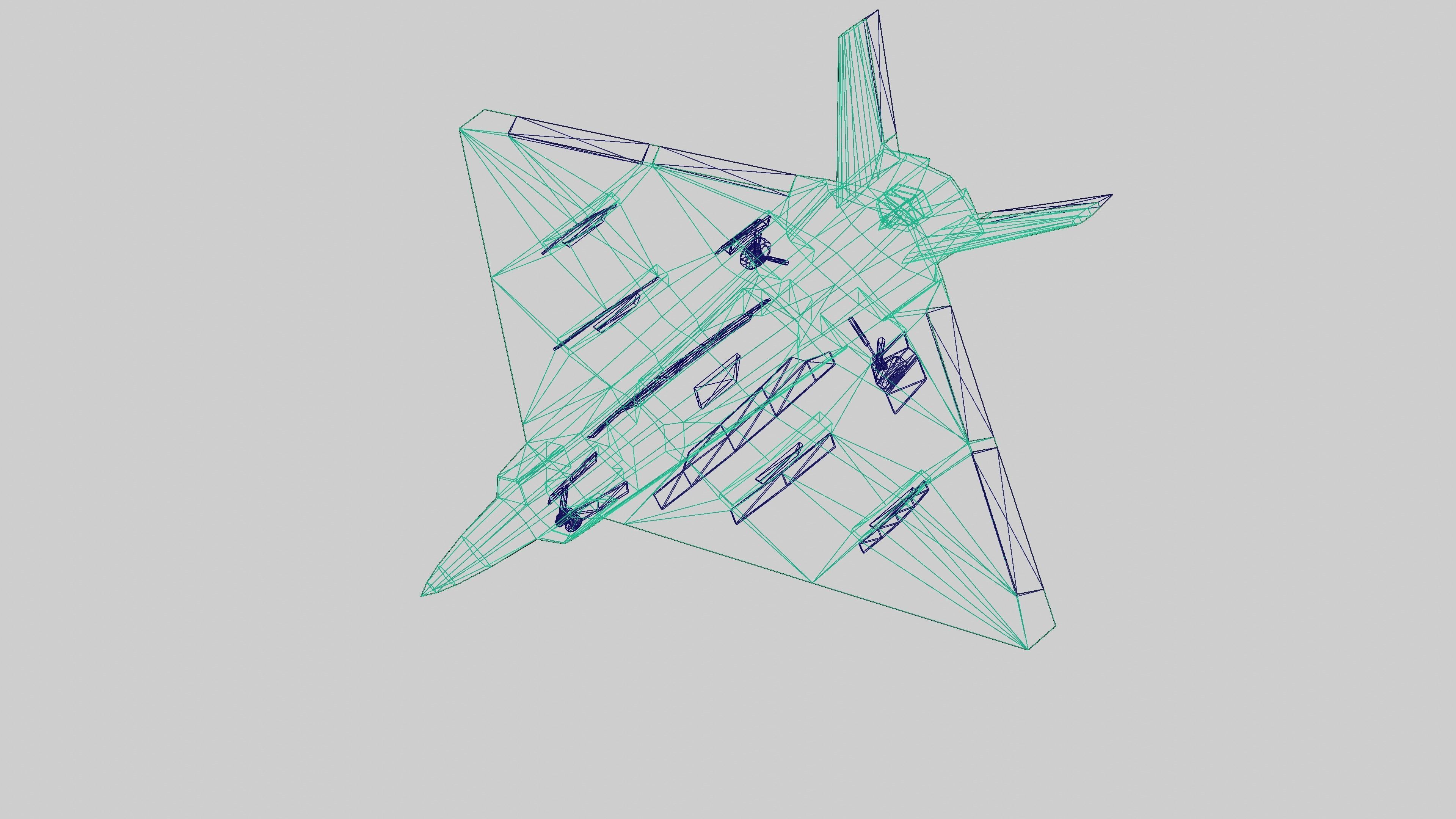 3D model FL-71 Chinese Fighter Drone VR / AR / low-poly | CGTrader