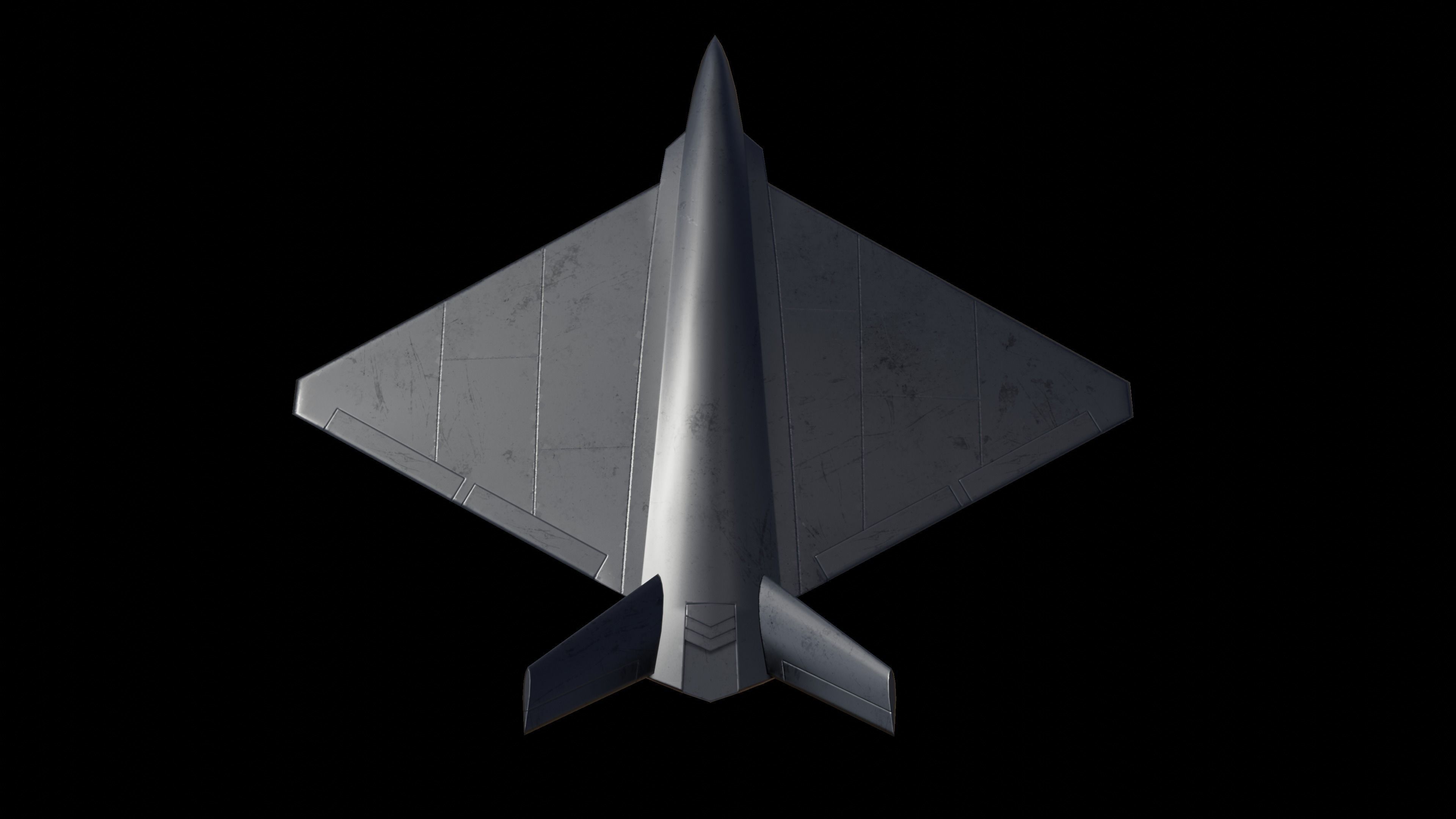 3D model FL-71 Chinese Fighter Drone VR / AR / low-poly | CGTrader