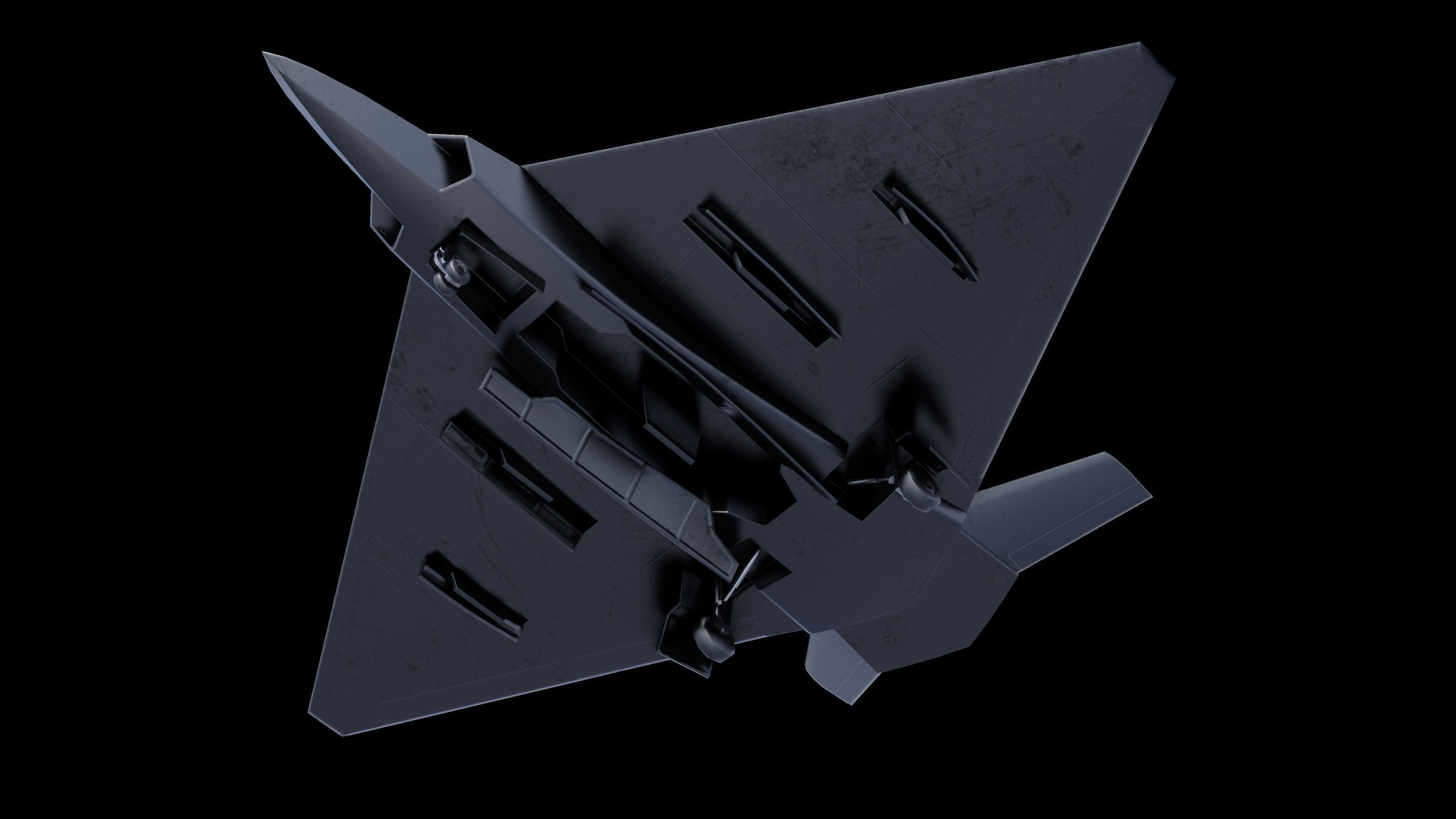 3D model FL-71 Chinese Fighter Drone VR / AR / low-poly | CGTrader