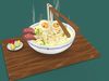 3D model Noodle 3d Stylized VR / AR / low-poly | CGTrader