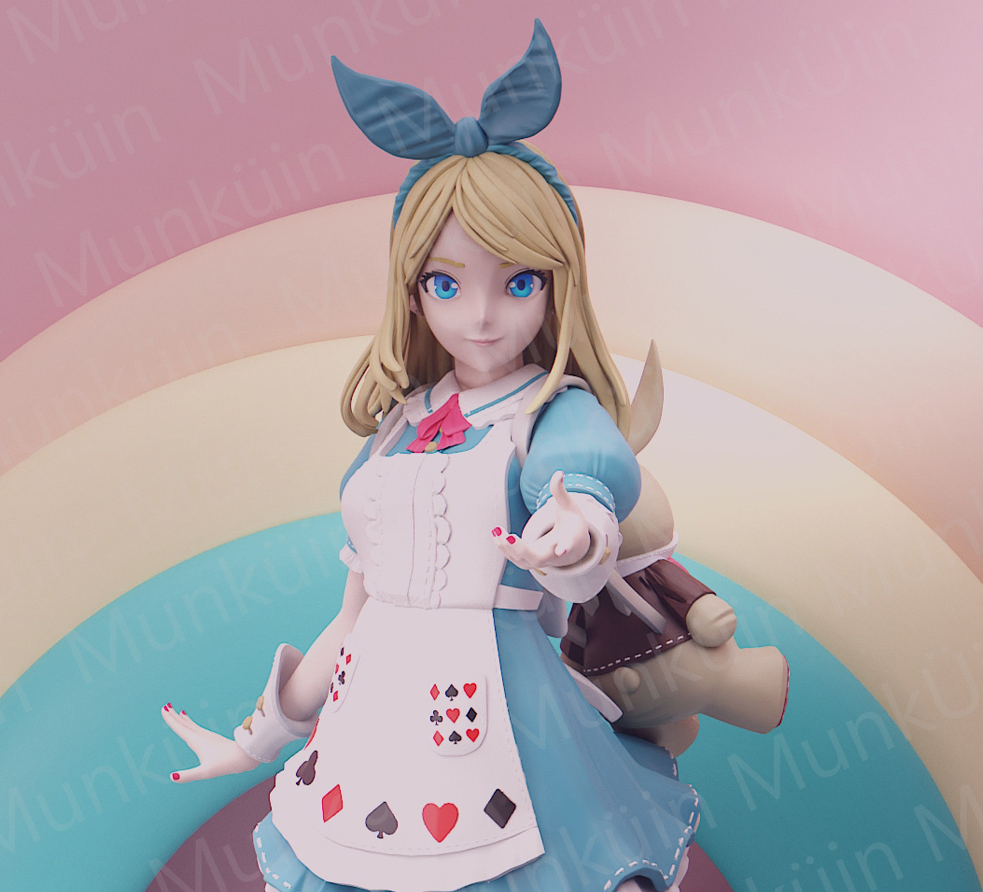 Alice 3D model 3D printable | CGTrader