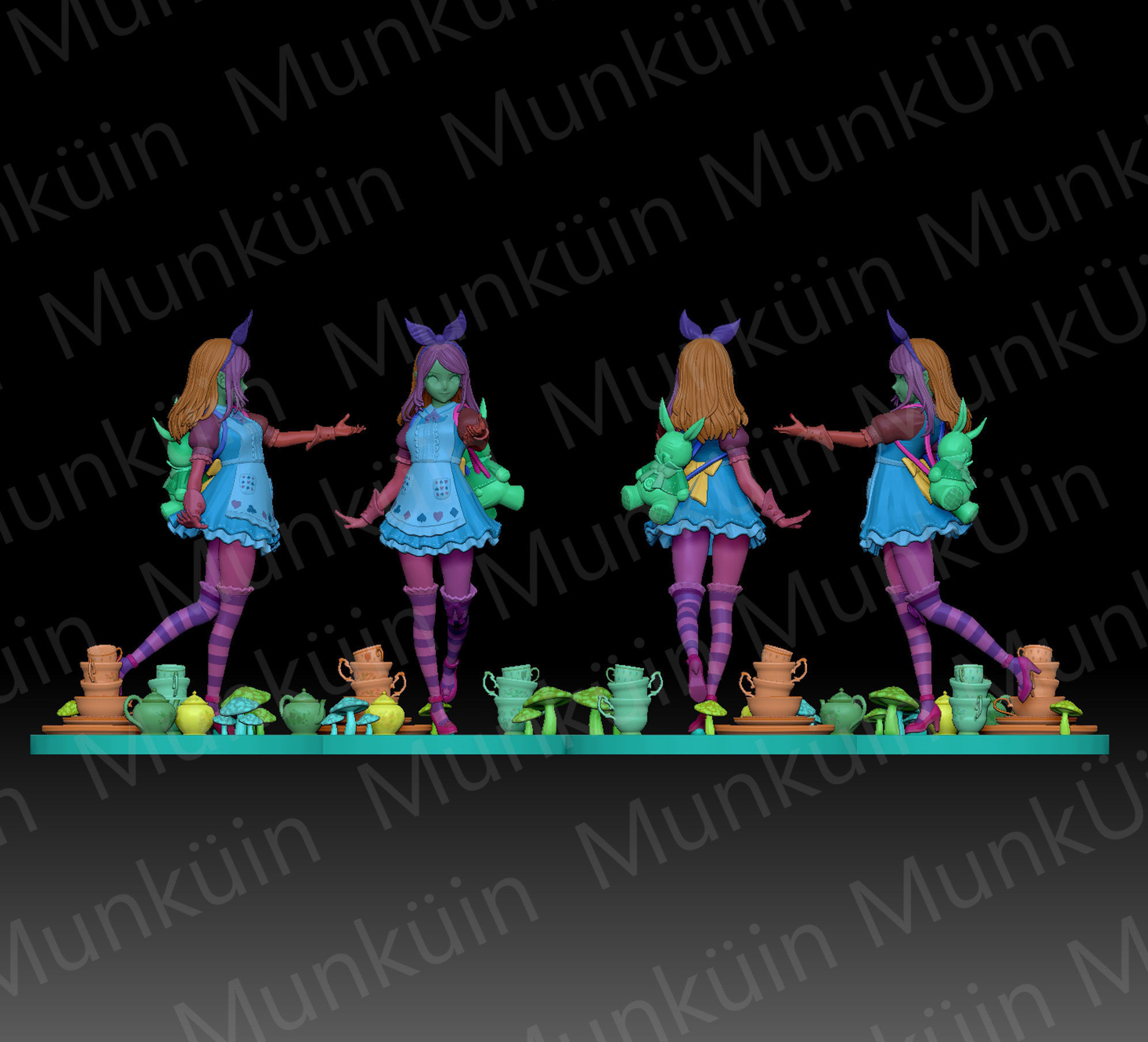 Alice 3D model 3D printable | CGTrader