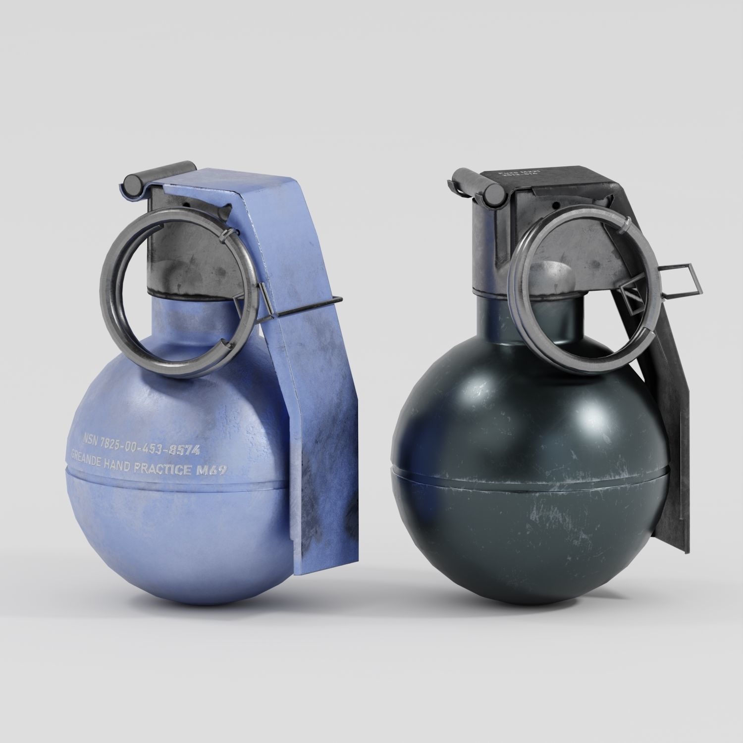 3D model Grenade VR / AR / low-poly | CGTrader