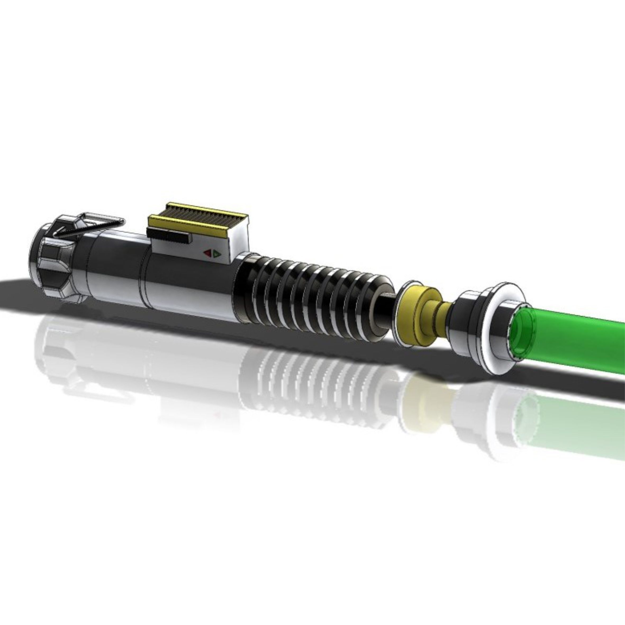Luke Skywalker Lightsaber - StarWars 3D model | CGTrader