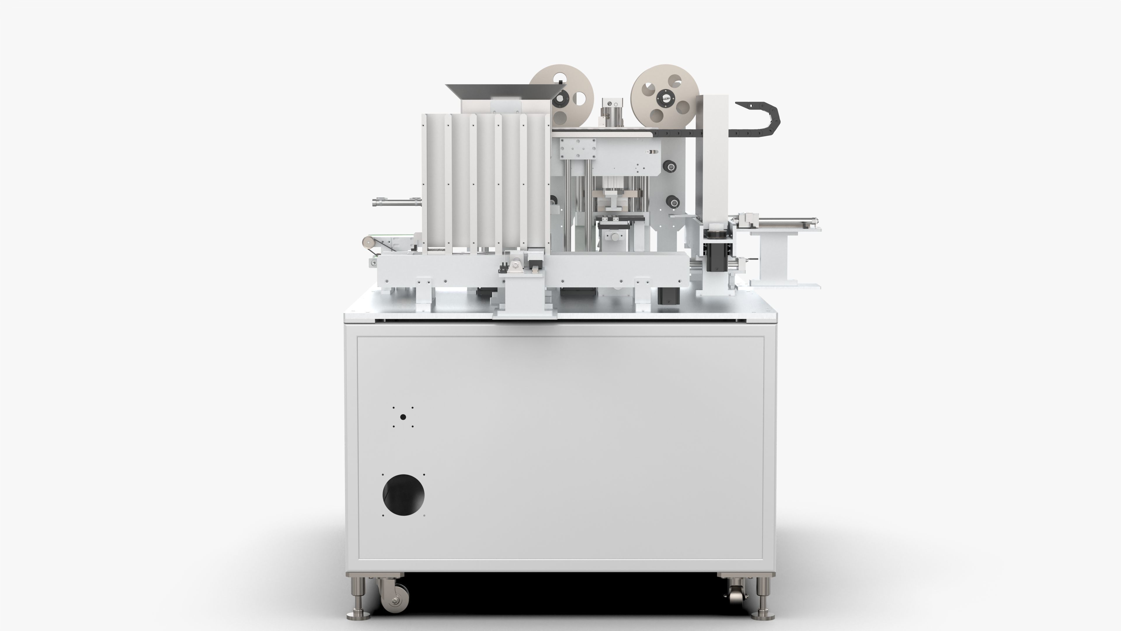 Automatic Foam Sticking Machine 3D model | CGTrader