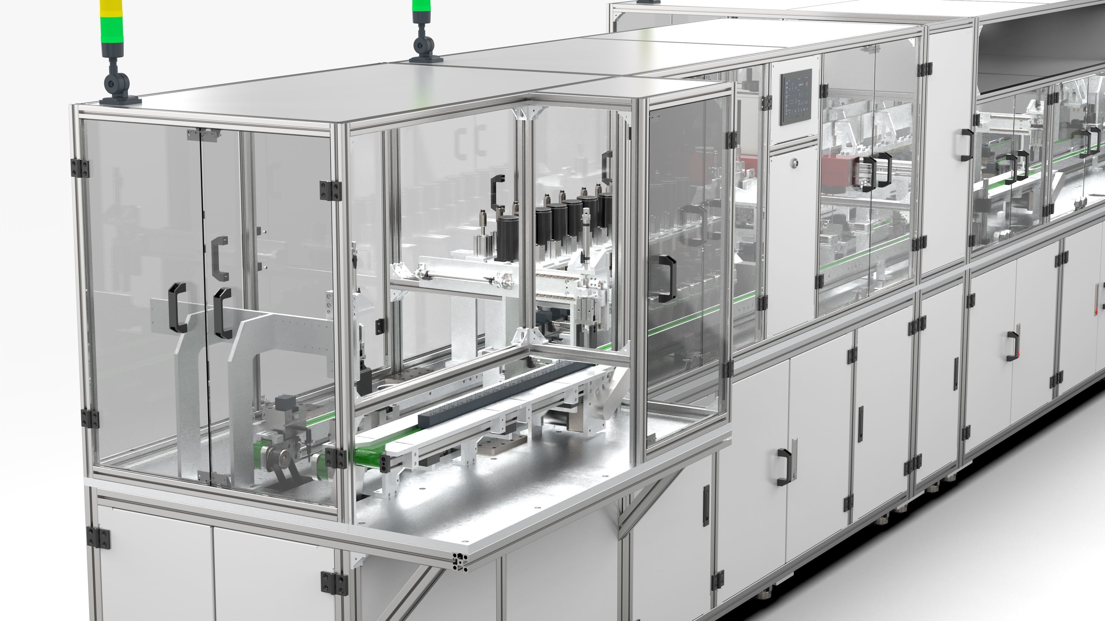 Transformer Shaping Test Sorting Production Line 3D model | CGTrader