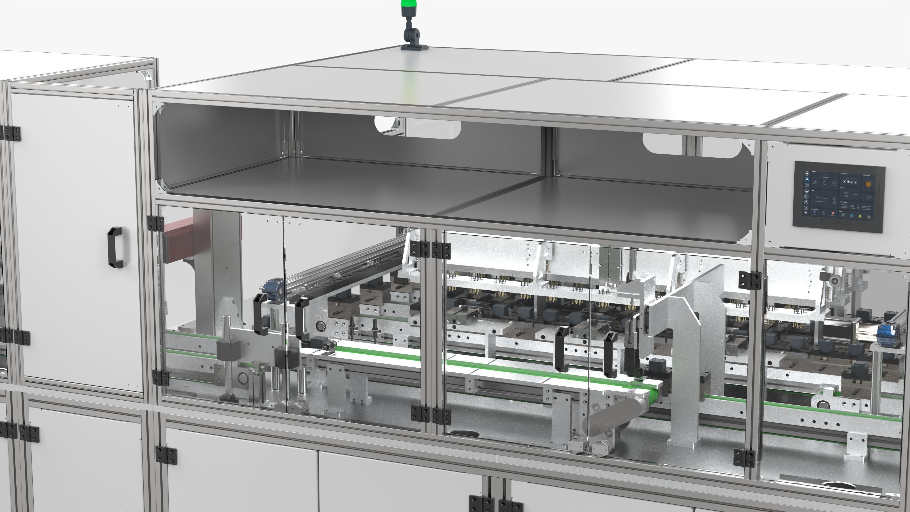 Transformer Shaping Test Sorting Production Line 3D model | CGTrader