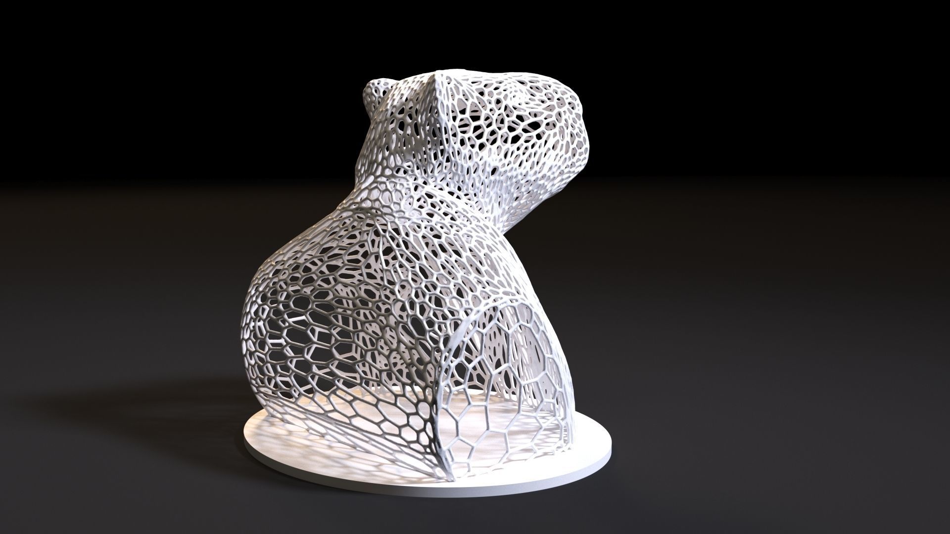 President Capybara 3D model 3D printable | CGTrader