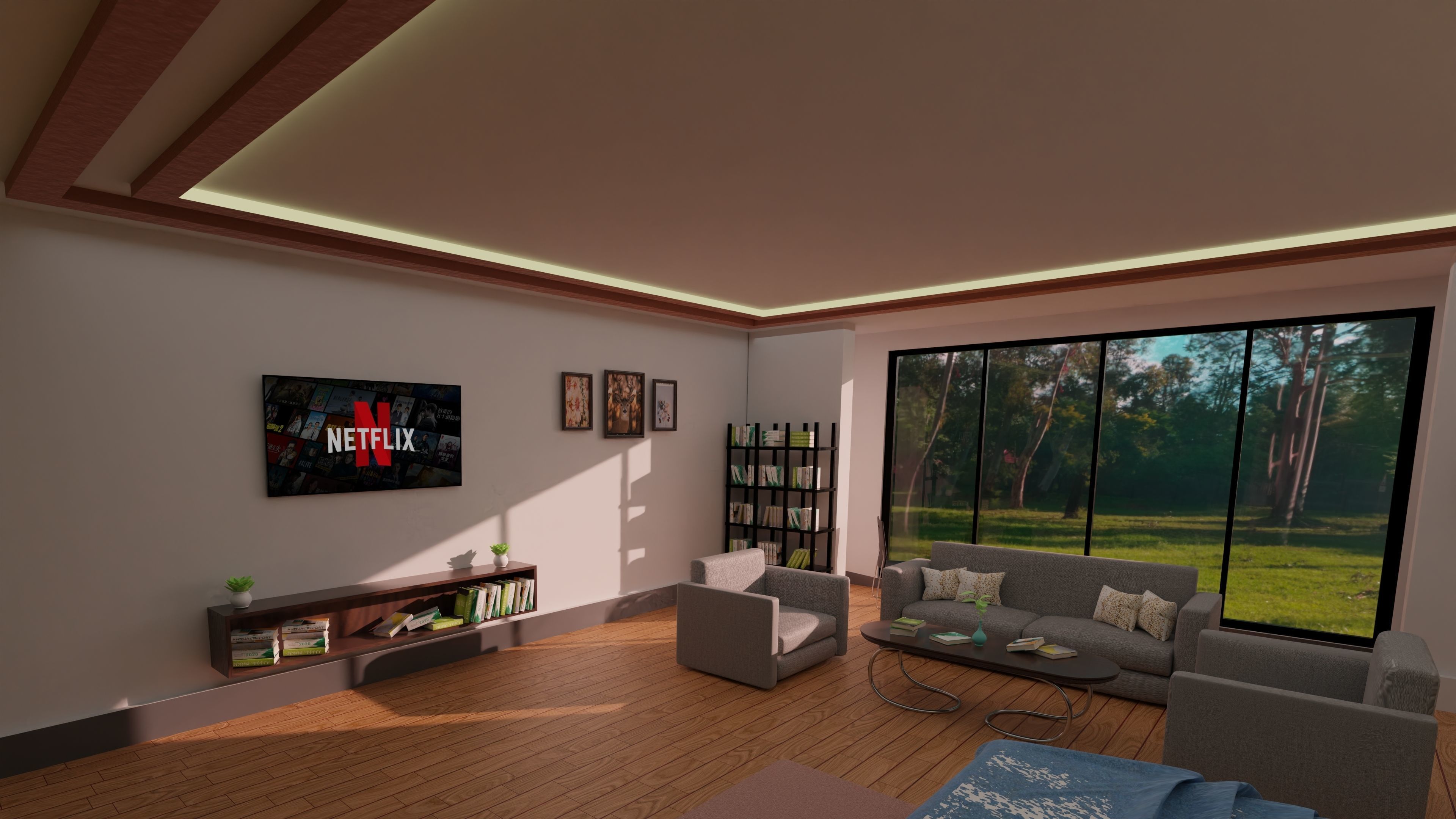 LUXURY BED ROOM INTERIOR 3D model | CGTrader