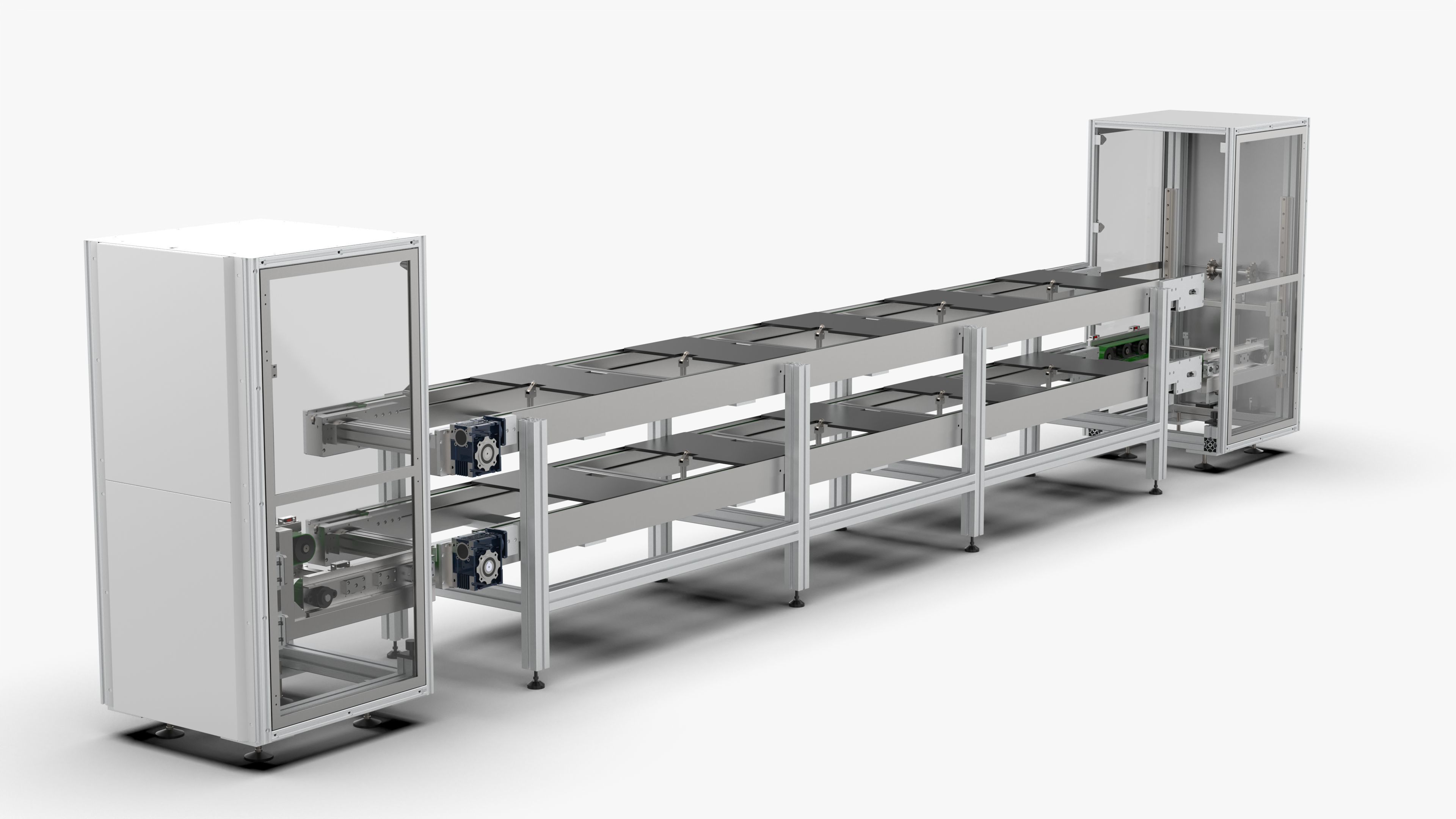 Double Speed Pipeline with Up and Down Circulation free 3D model | CGTrader