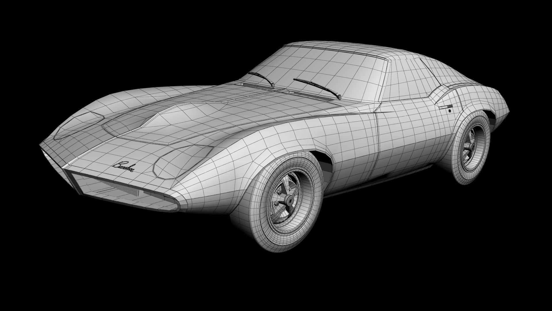 Pontiac Banshee XP-833 3D model | CGTrader