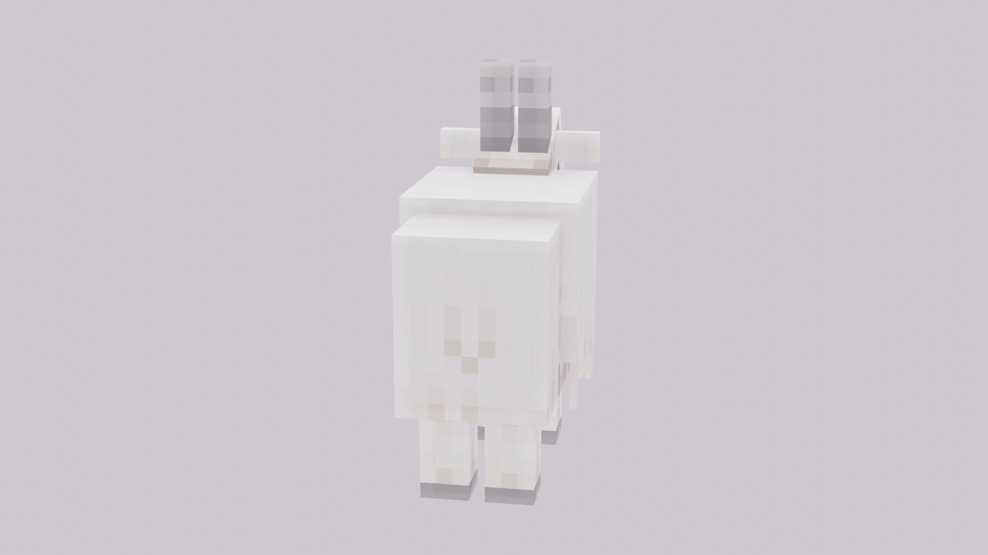 Minecraft Goat 3D model | CGTrader