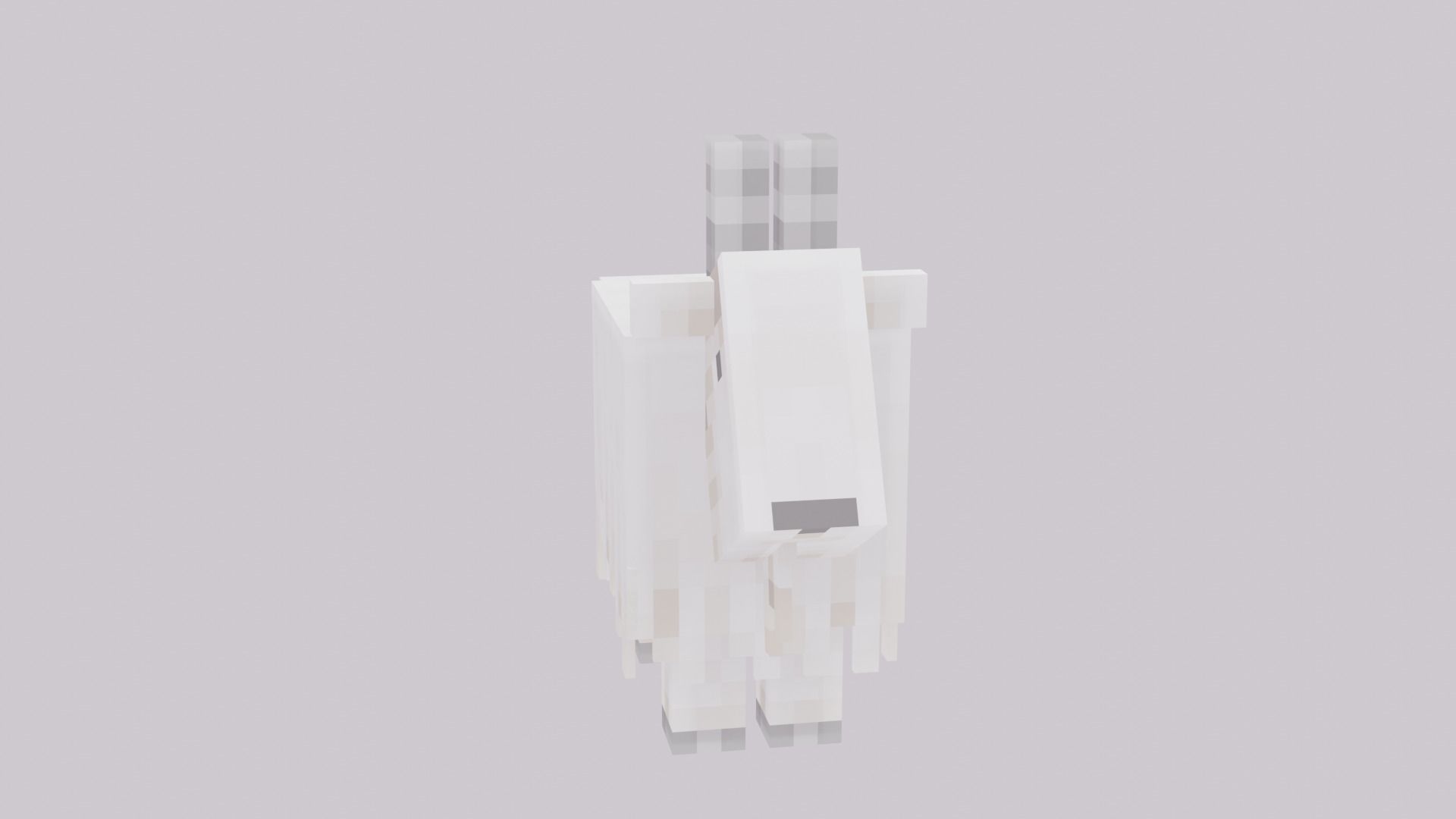 Minecraft Goat 3D model | CGTrader