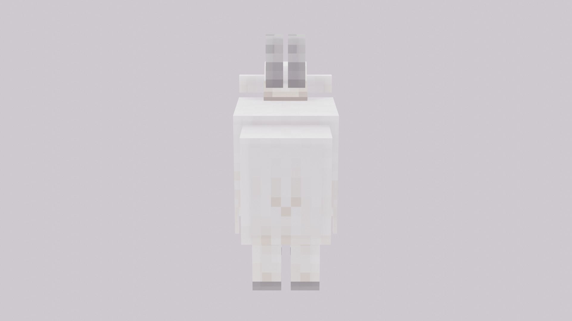 Minecraft Goat 3D model | CGTrader