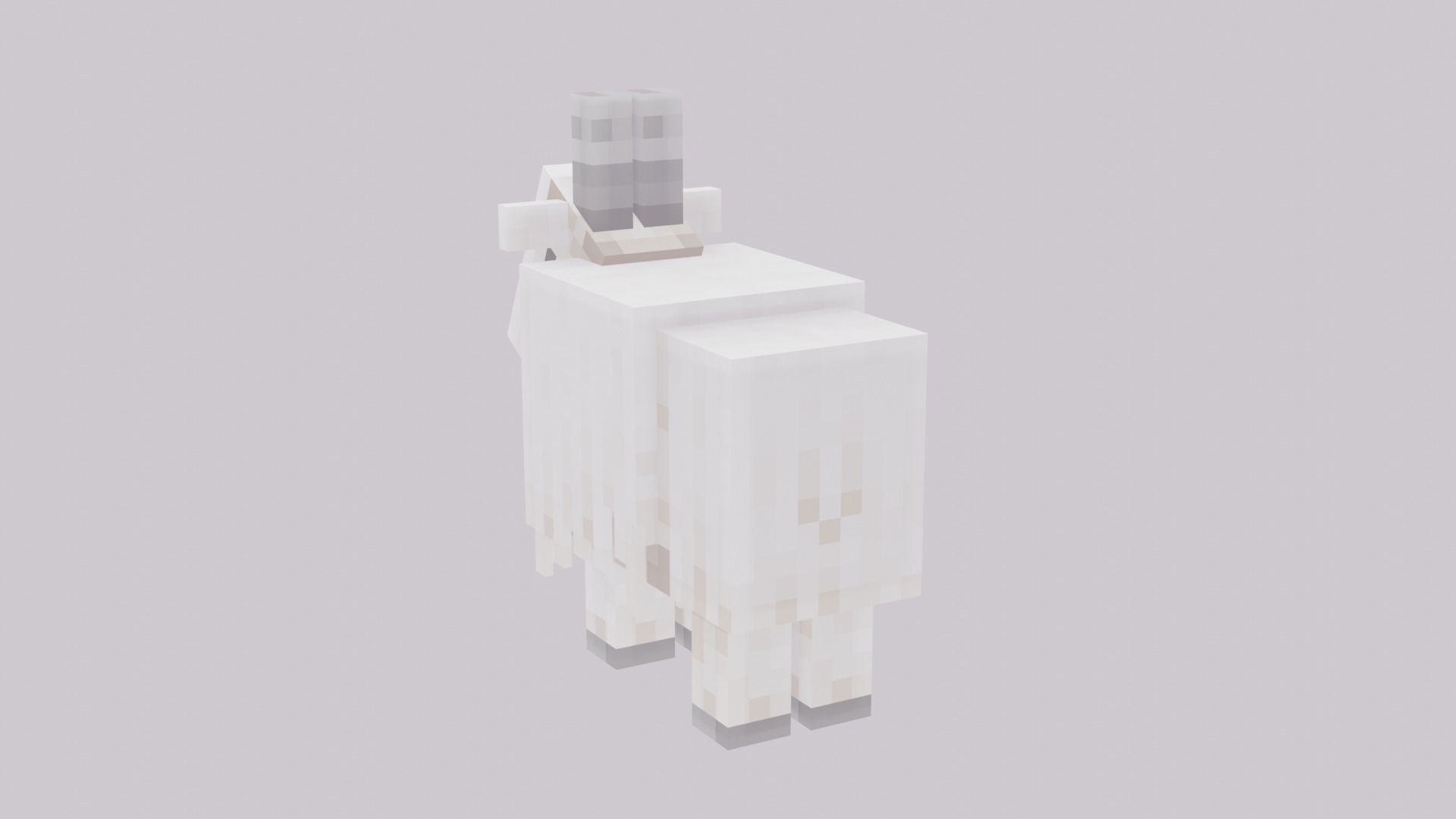 Minecraft Goat 3D model | CGTrader