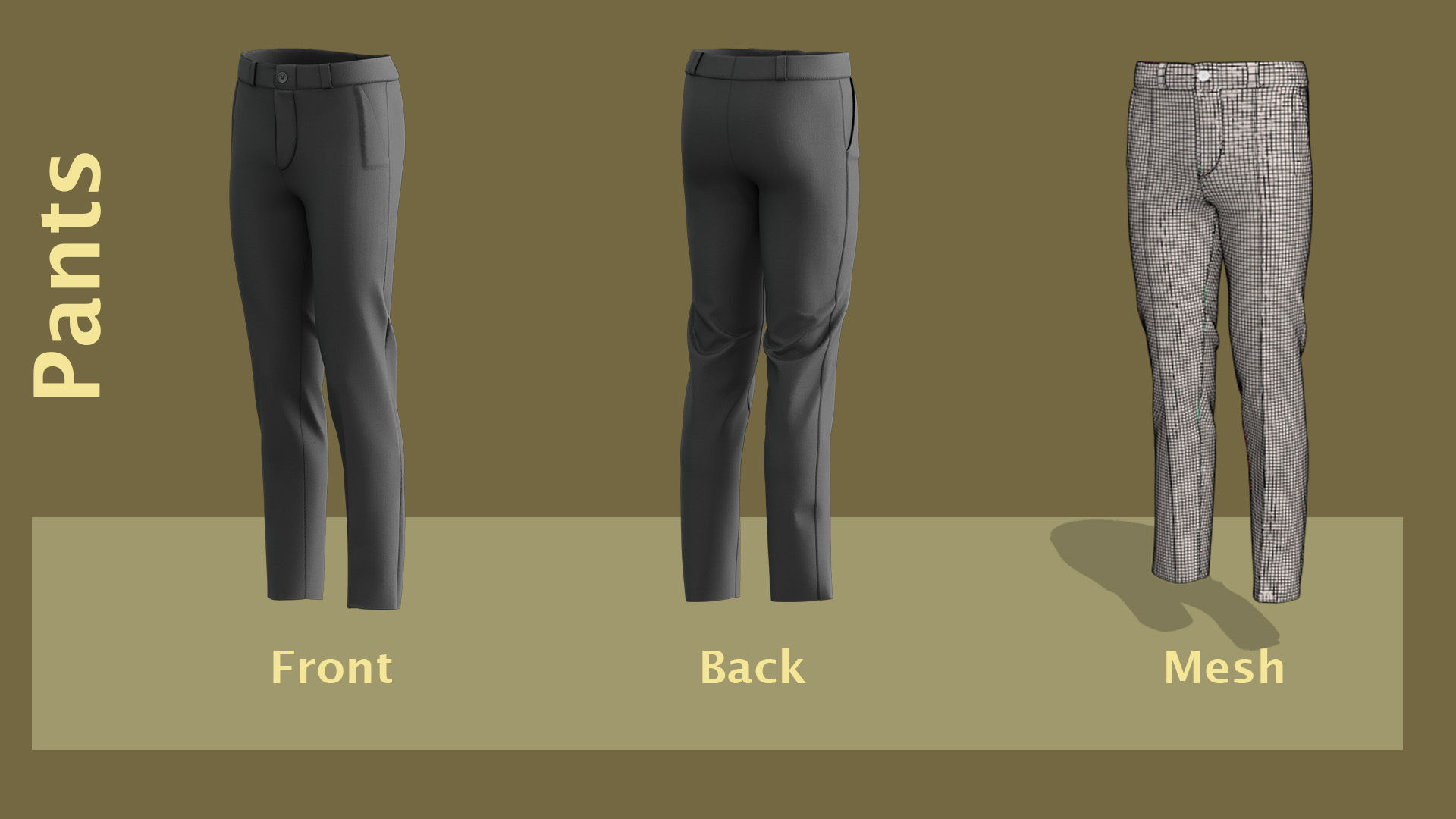 Casual Men Outfit with Marvelous Designer plus Video tutorial 3D model ...