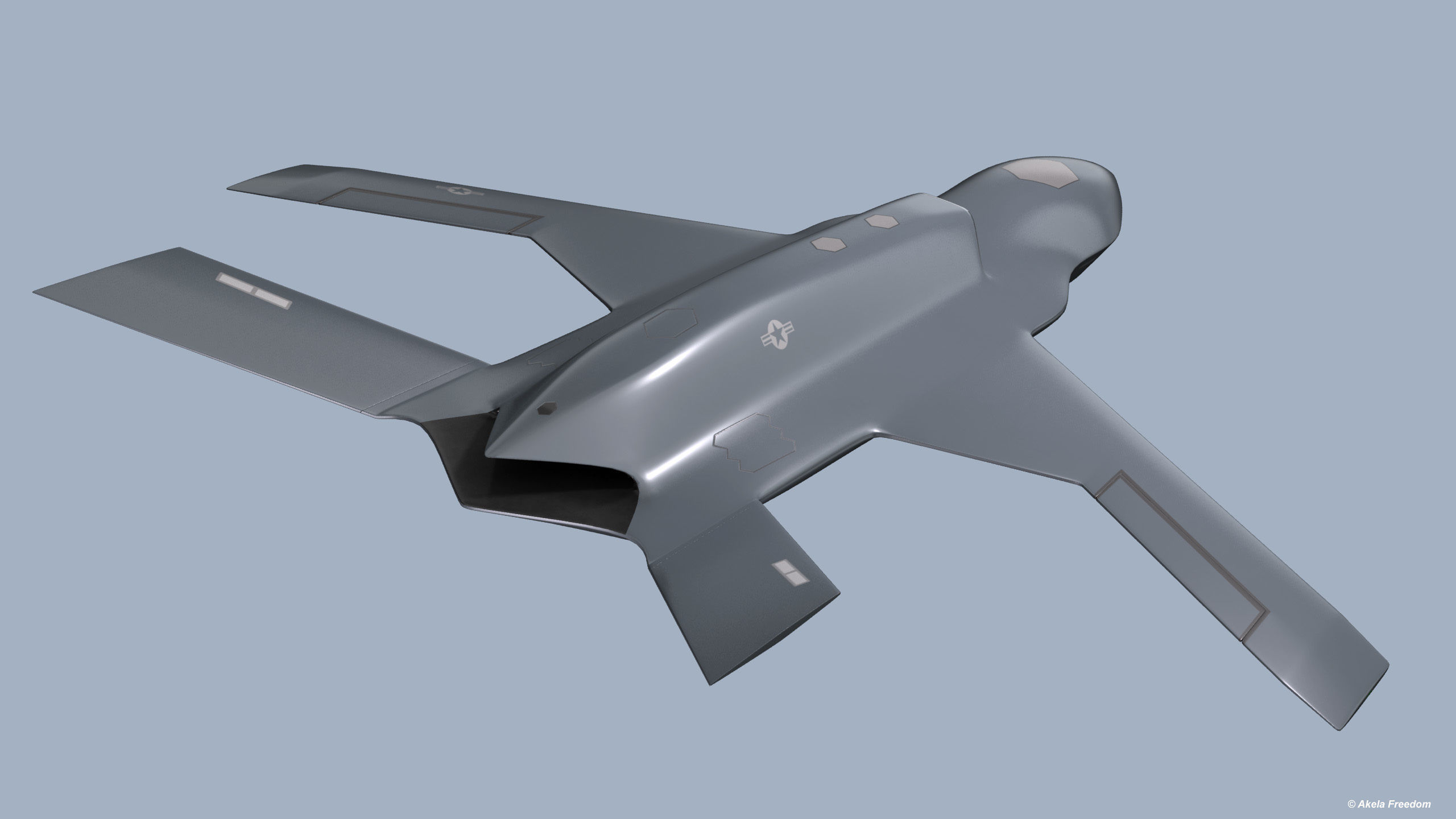 Gambit 1 UAV 3D model | CGTrader