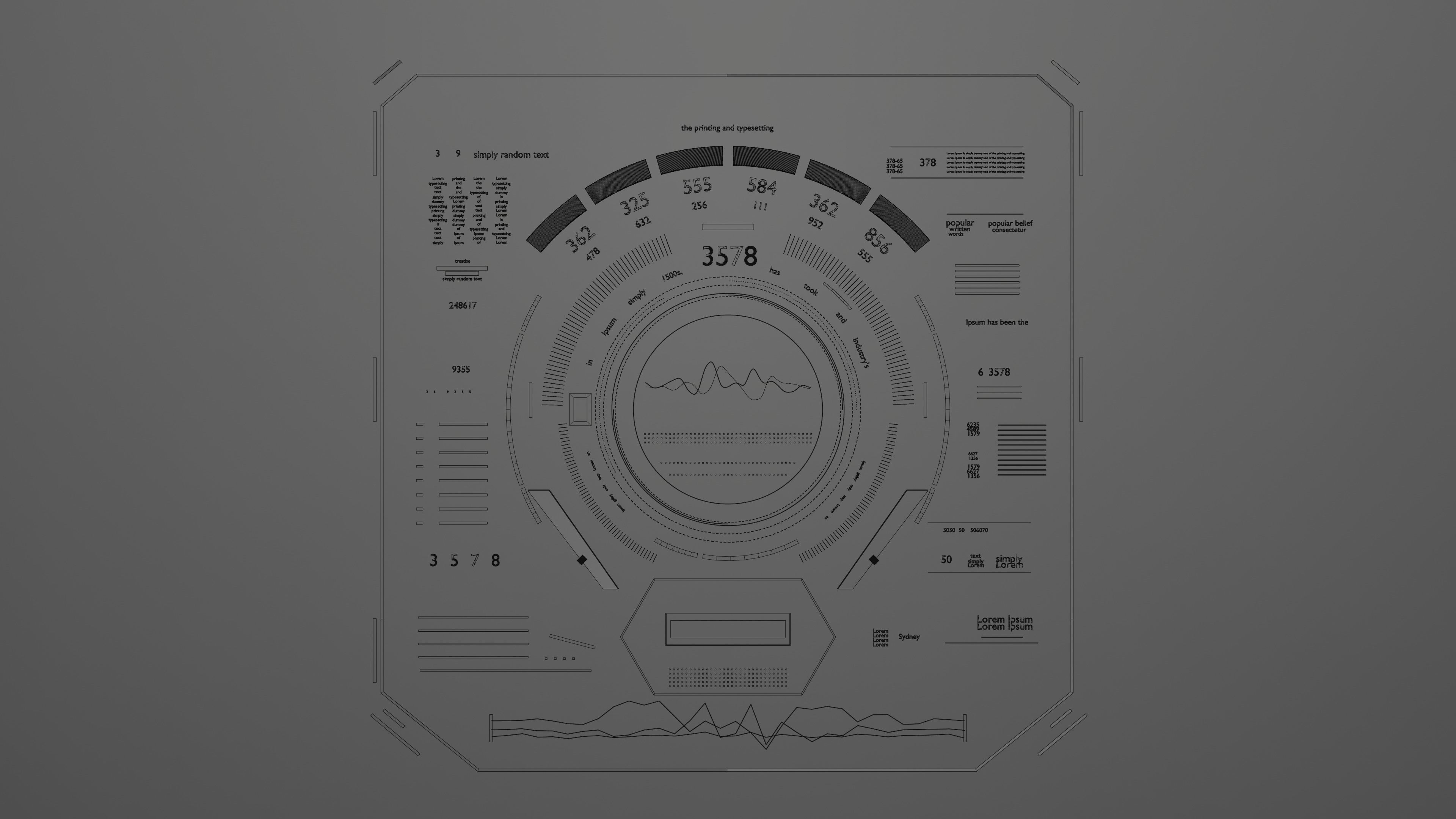 HUD and UI - Arithmi free 3D model | CGTrader