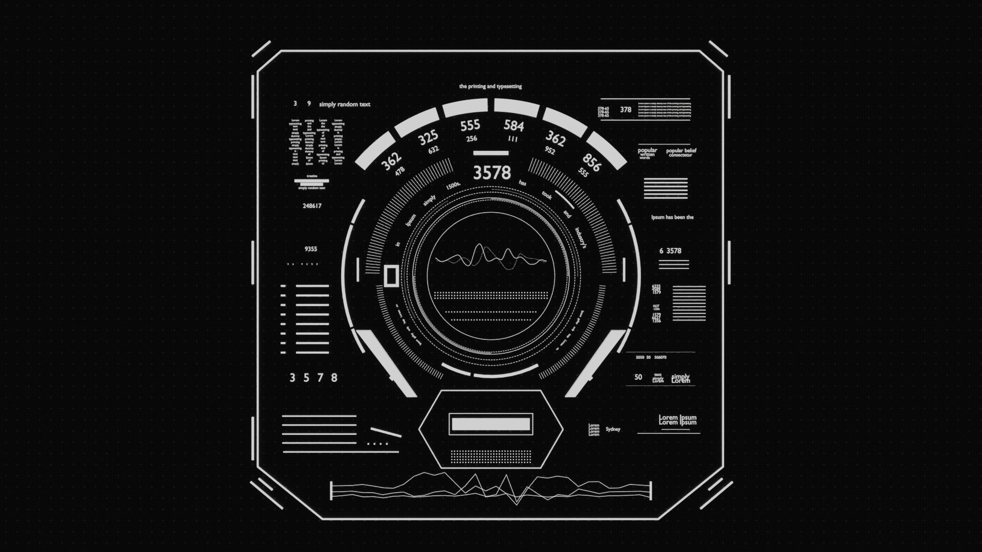 HUD and UI - Arithmi free 3D model | CGTrader