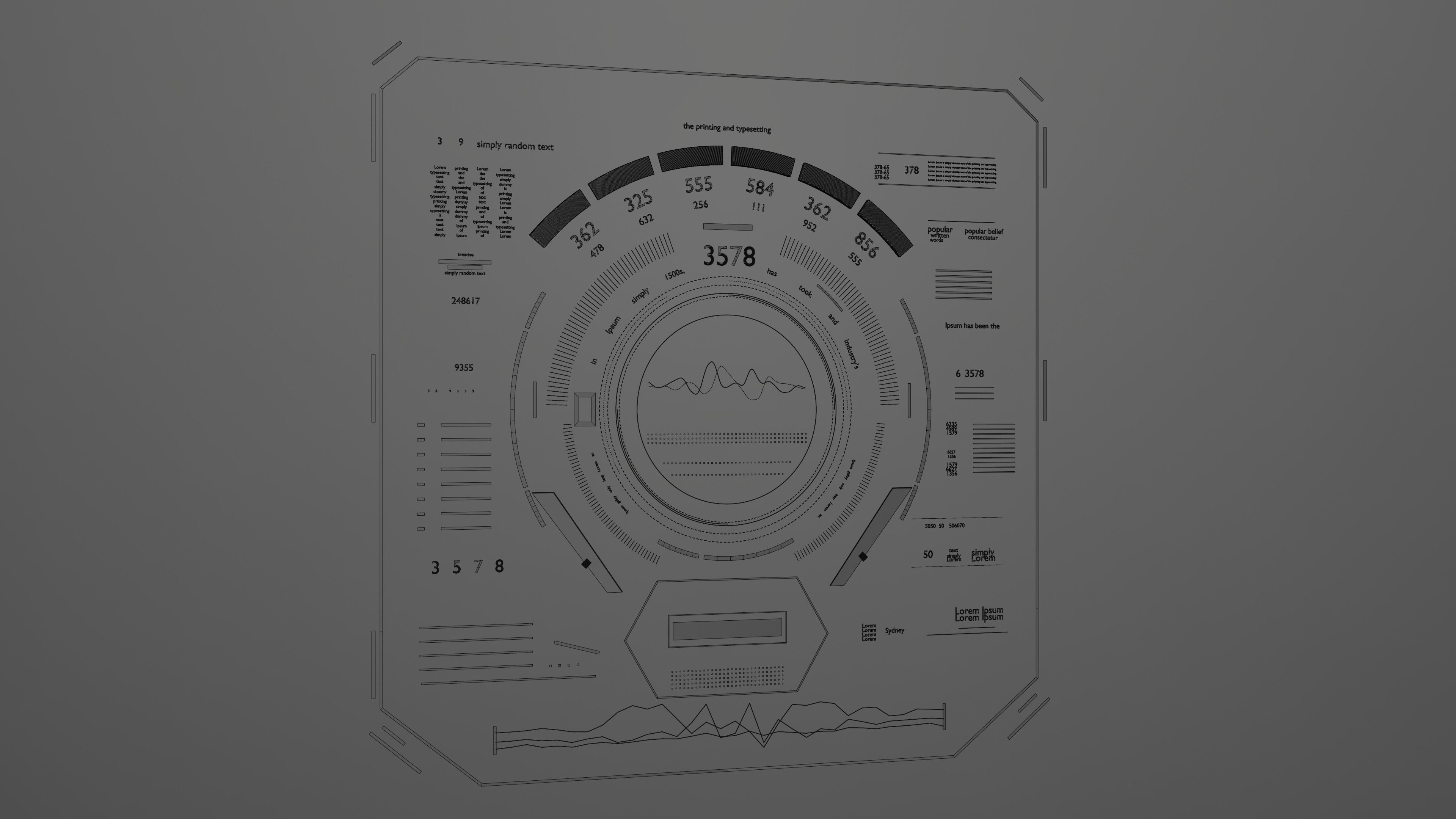 HUD and UI - Arithmi free 3D model | CGTrader