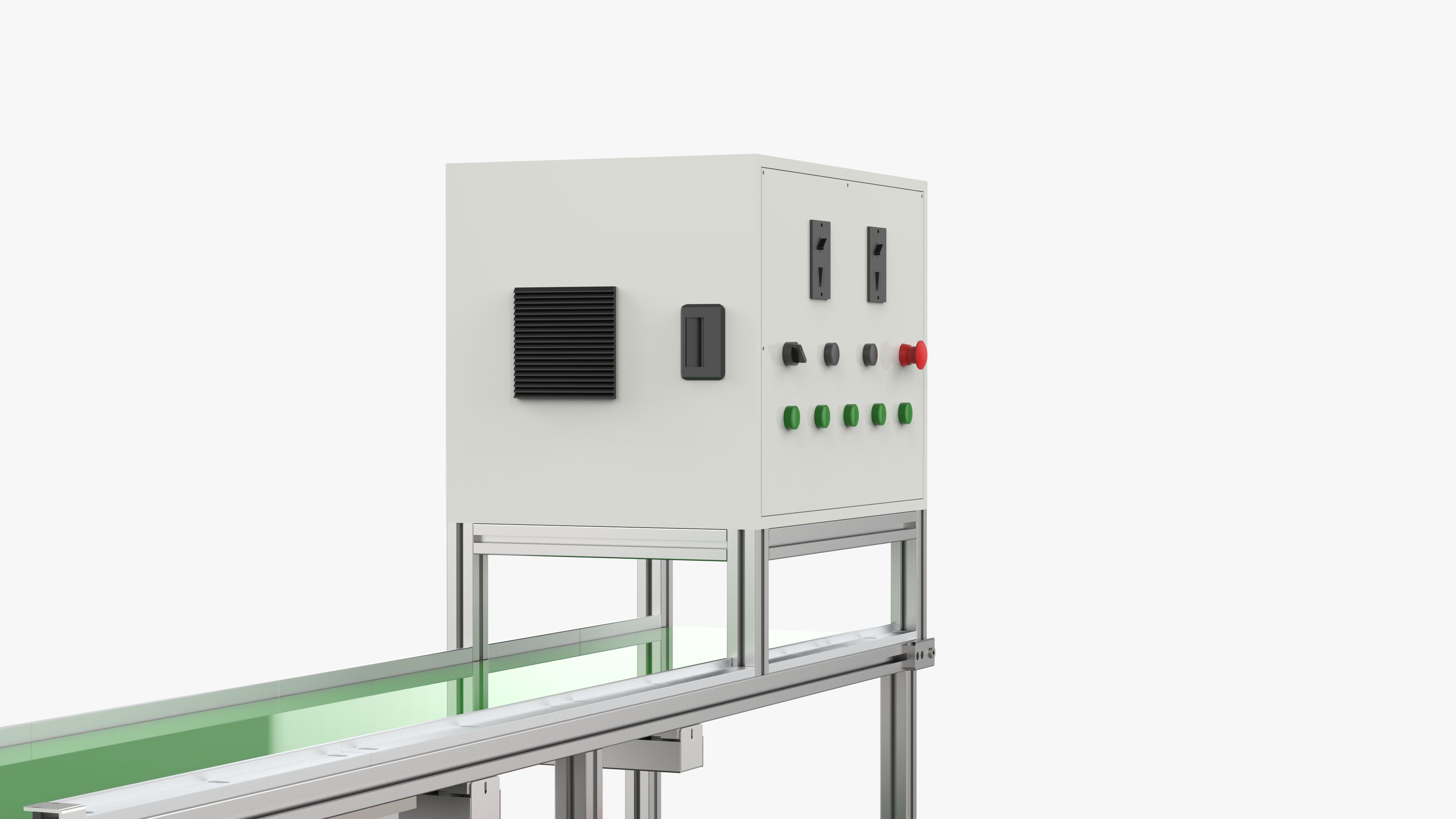 Automatic Hardware Cleaning and Conveying Machine 3D model | CGTrader