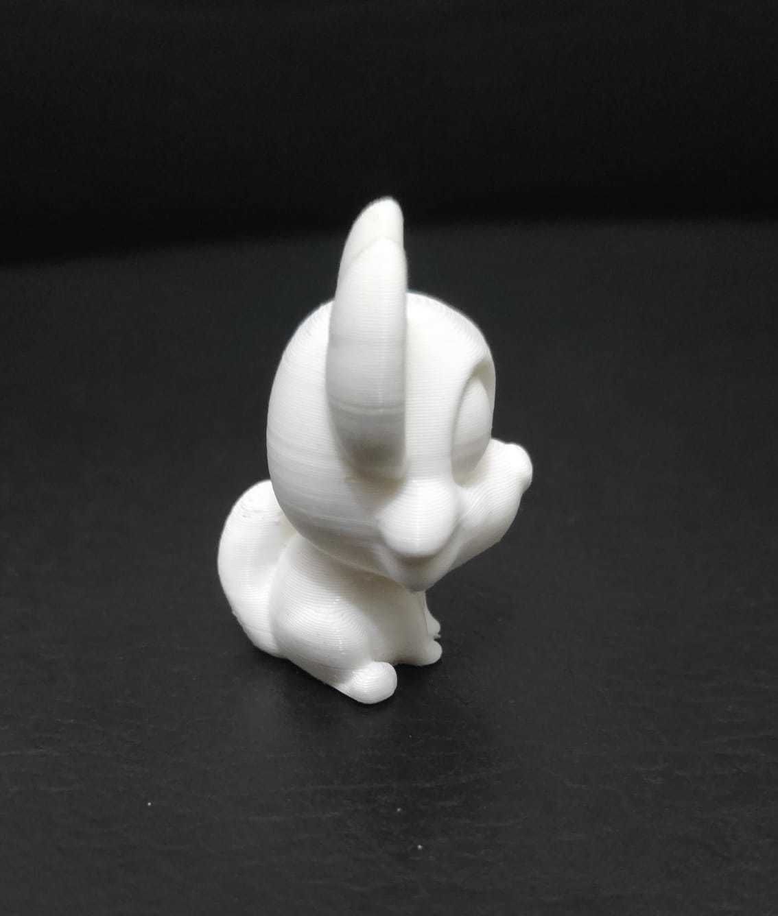 Fox Big Eyes 3D model 3D printable | CGTrader