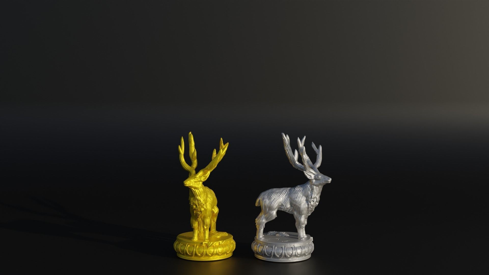 Elf Chess Set - Medieval Chess With 6 Different Model 3D model 3D ...