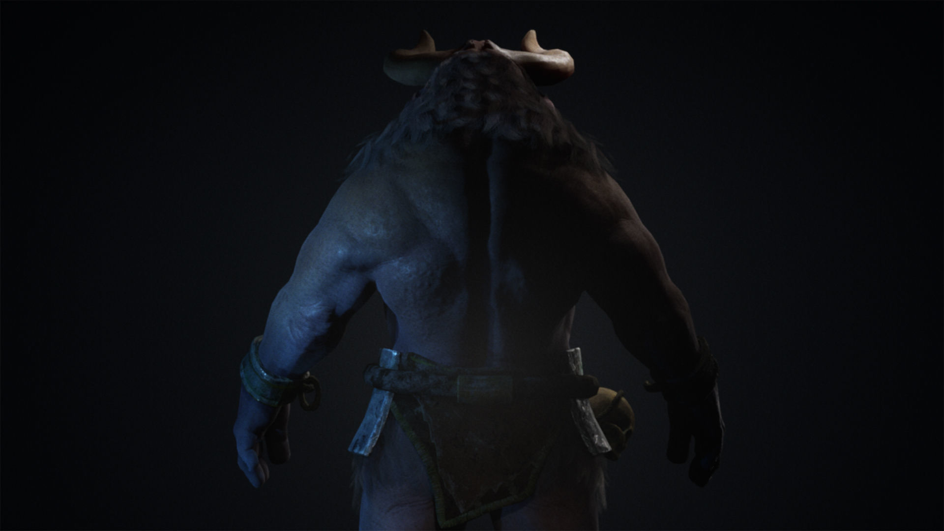 3D model Minotaur Beast of Crete VR / AR / low-poly | CGTrader