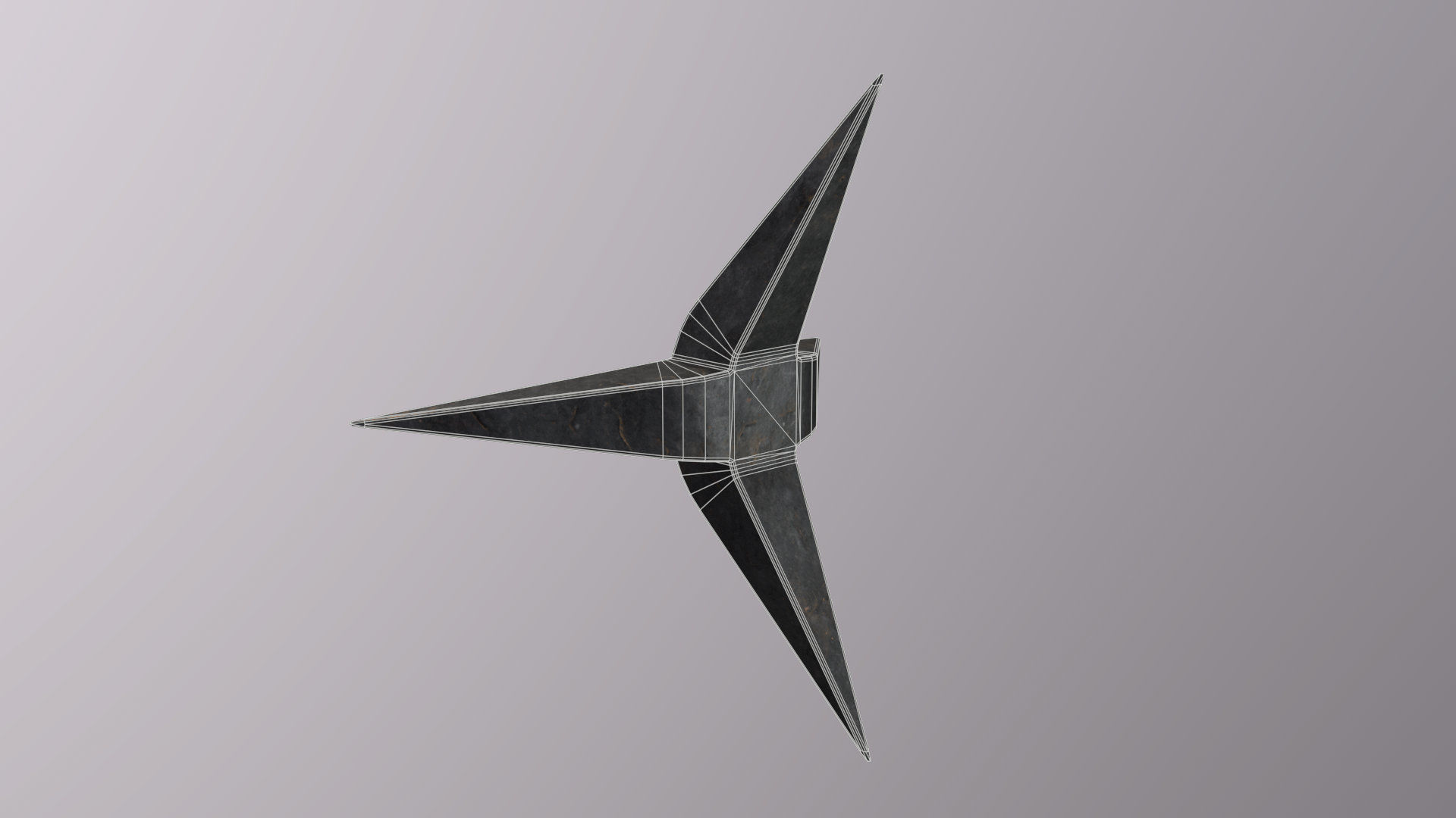 3D model Caltrops - Ninja Weapons VR / AR / low-poly | CGTrader