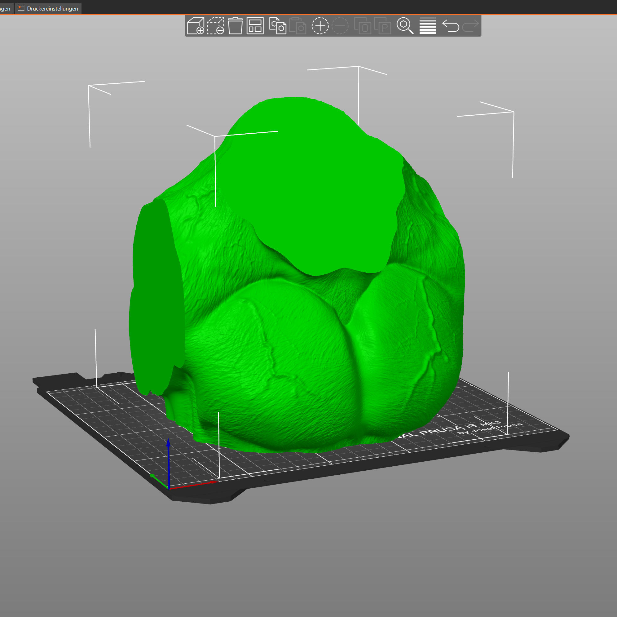 Bulldog-Dozer Bust- High-Polygon- STL 3D Print Model 3D model 3D ...