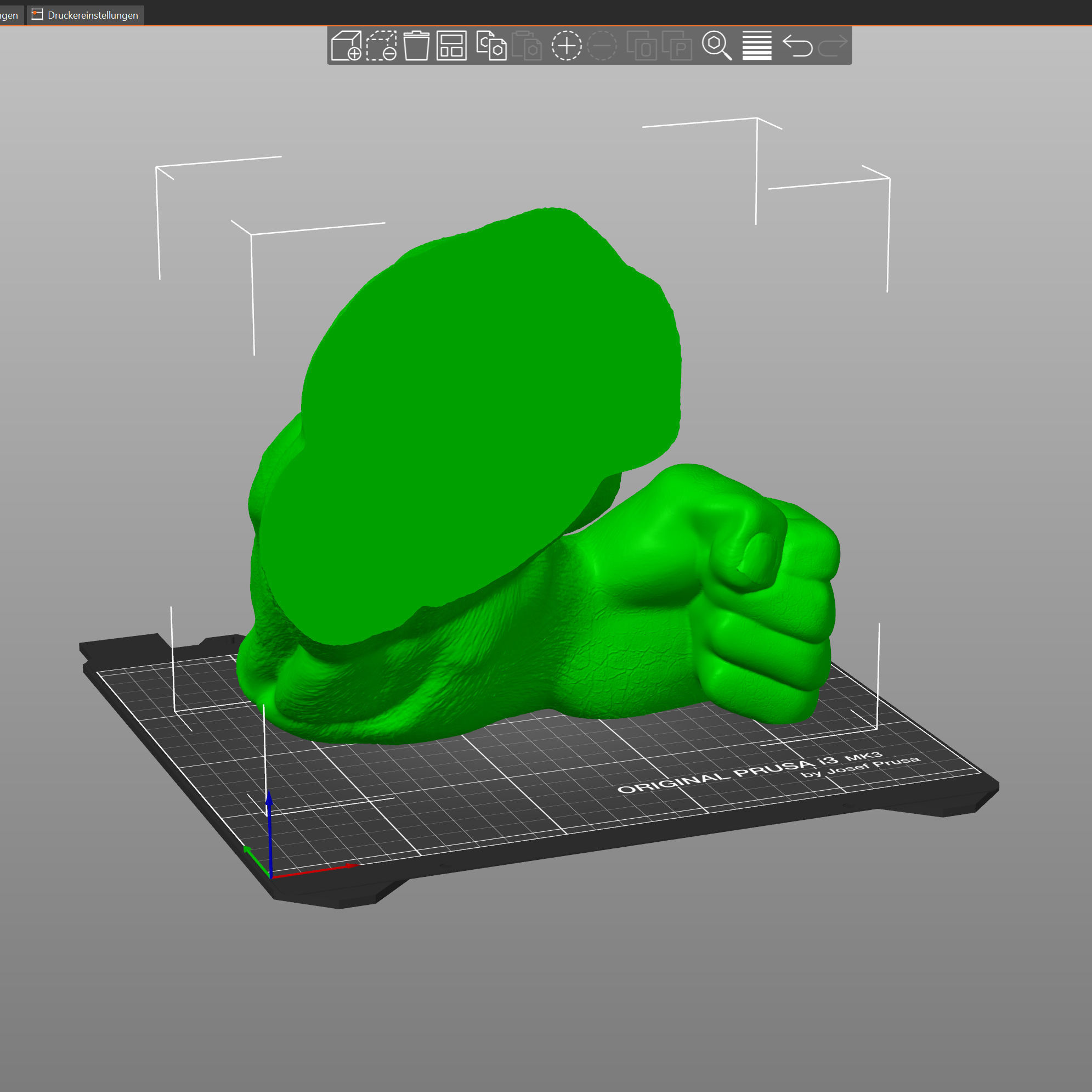 Bulldog-Dozer Bust- High-Polygon- STL 3D Print Model 3D model 3D ...