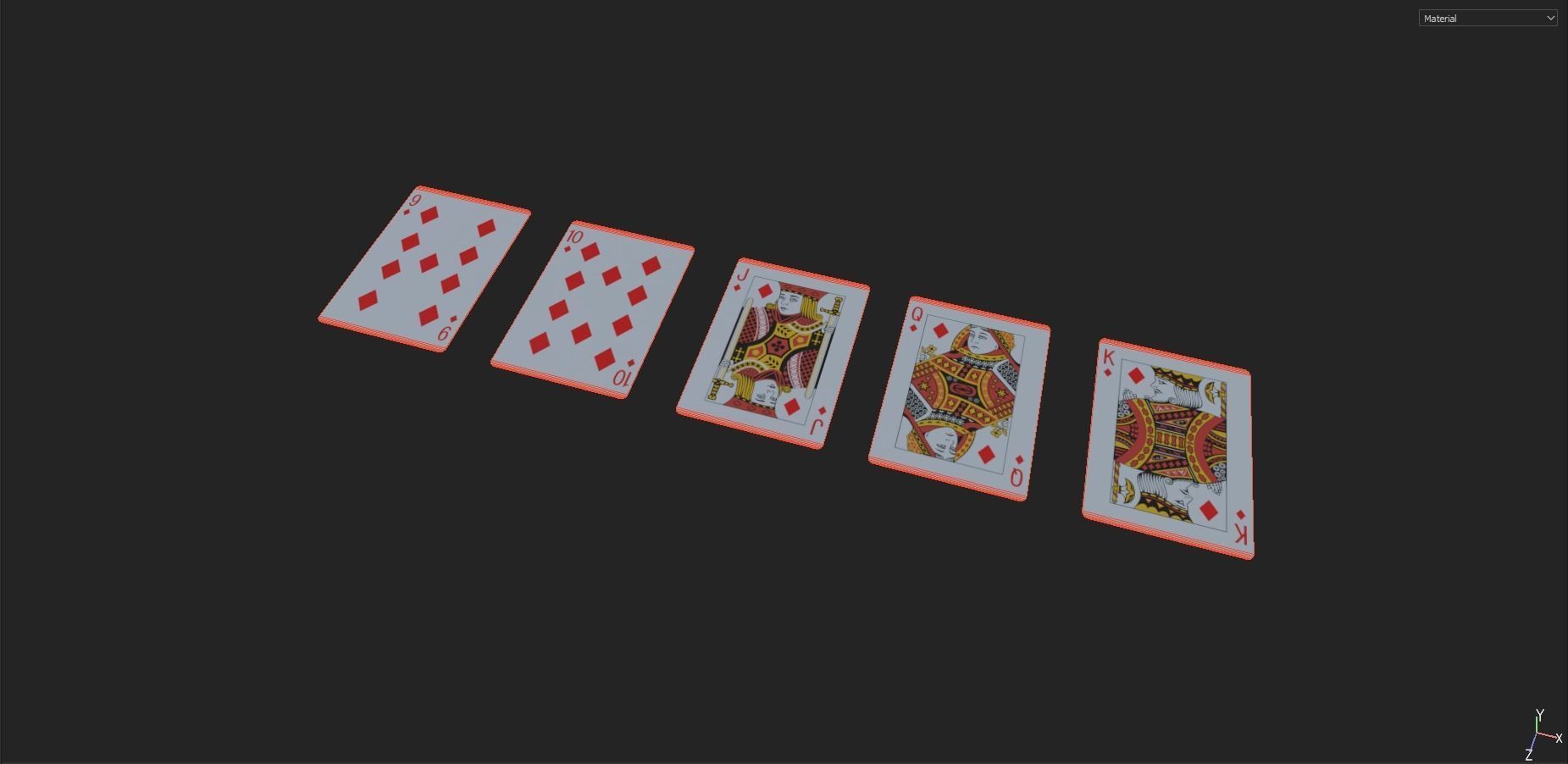 3D model Poker Cards and Chips pack VR / AR / low-poly | CGTrader