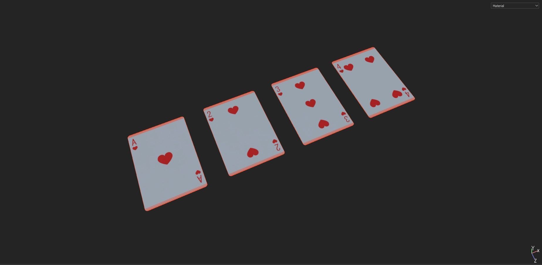 3D model Poker Cards and Chips pack VR / AR / low-poly | CGTrader