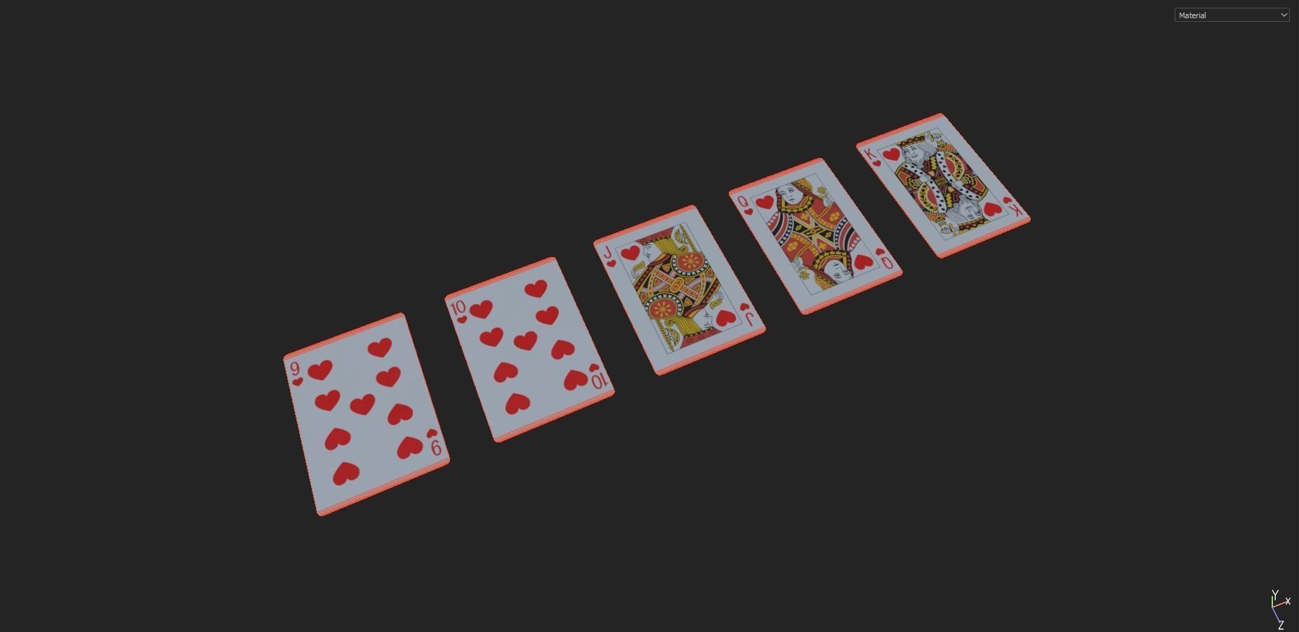 3D model Poker Cards and Chips pack VR / AR / low-poly | CGTrader