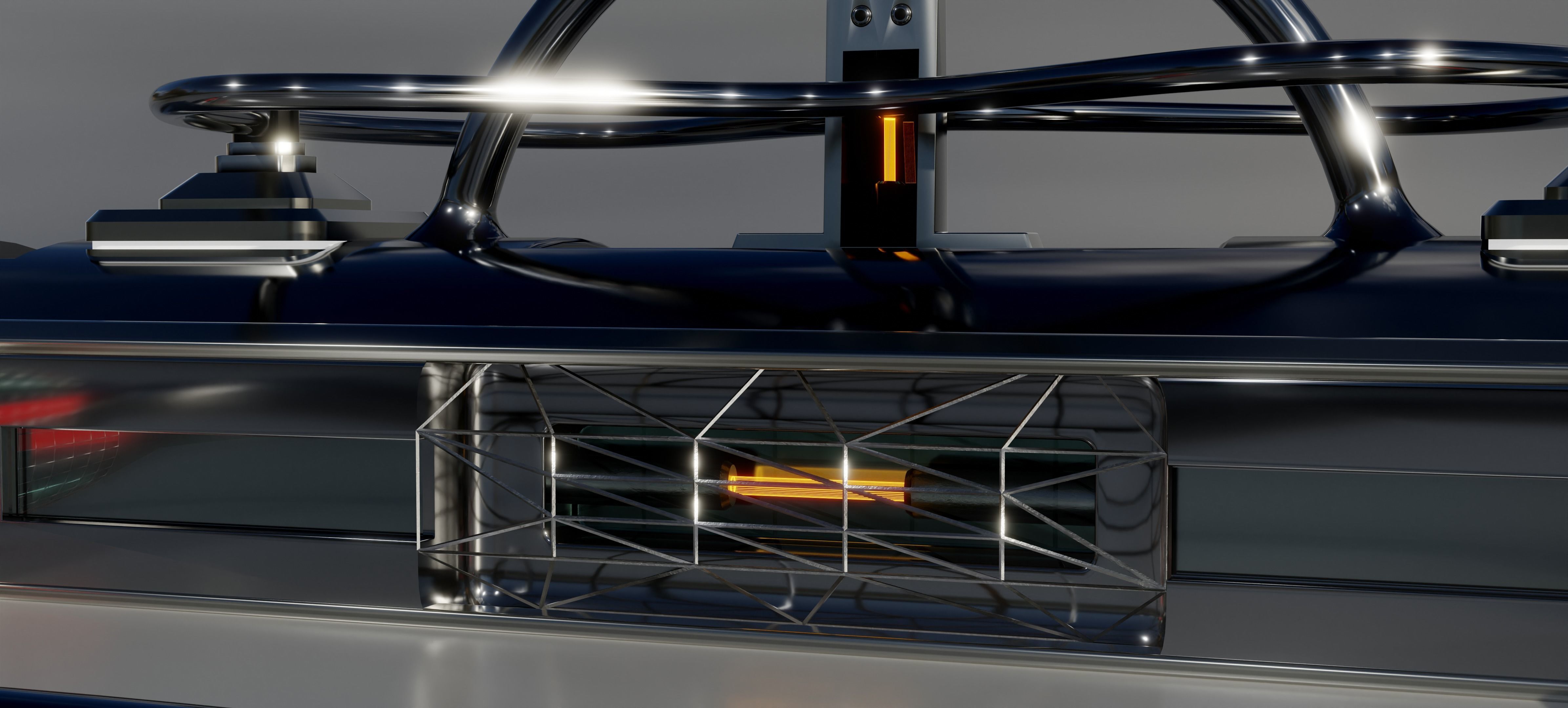 Sci-Fi Radioactive Tube 3D model | CGTrader